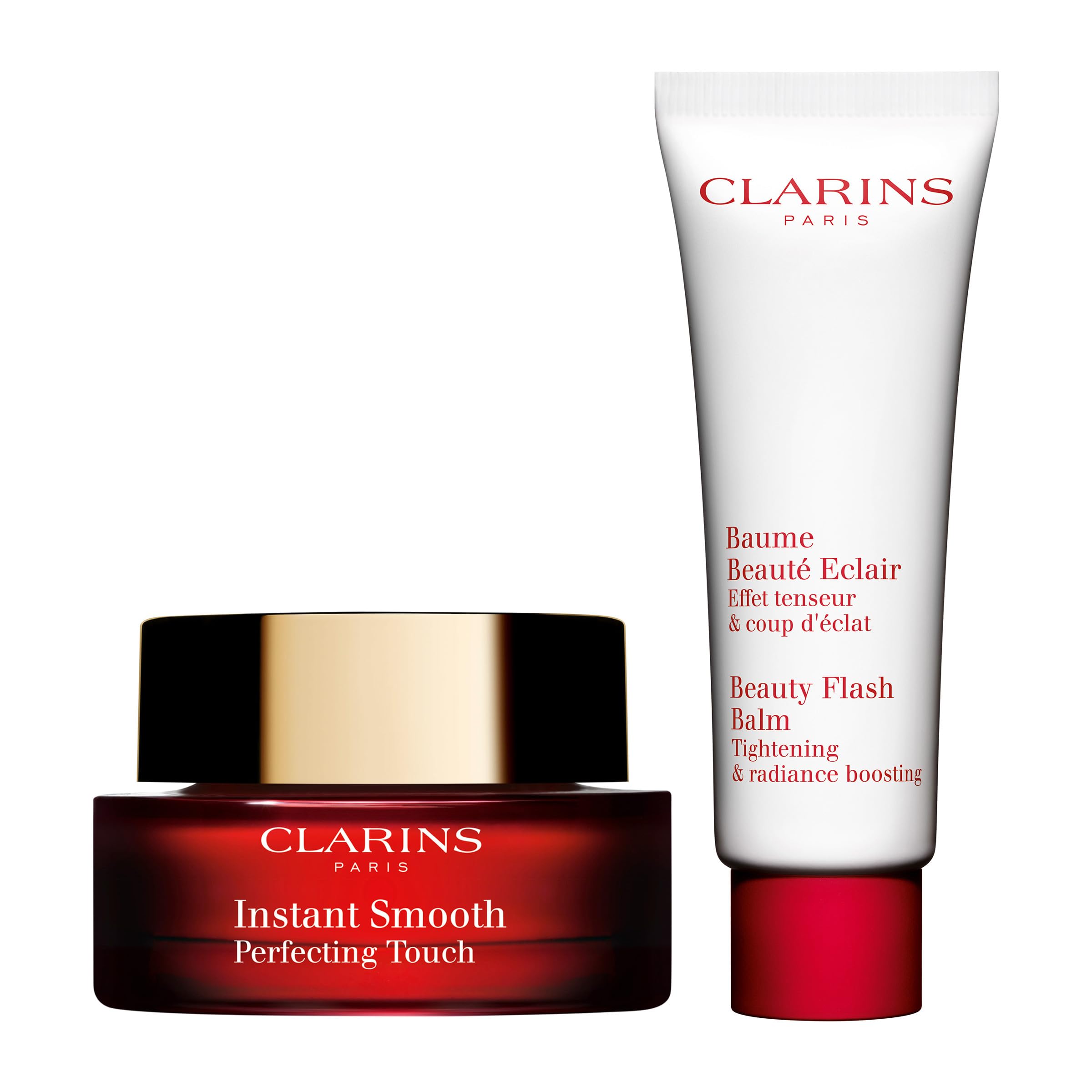 Amazon.com: Clarins Instant Smooth Face Primer and Beauty Flash Balm ...