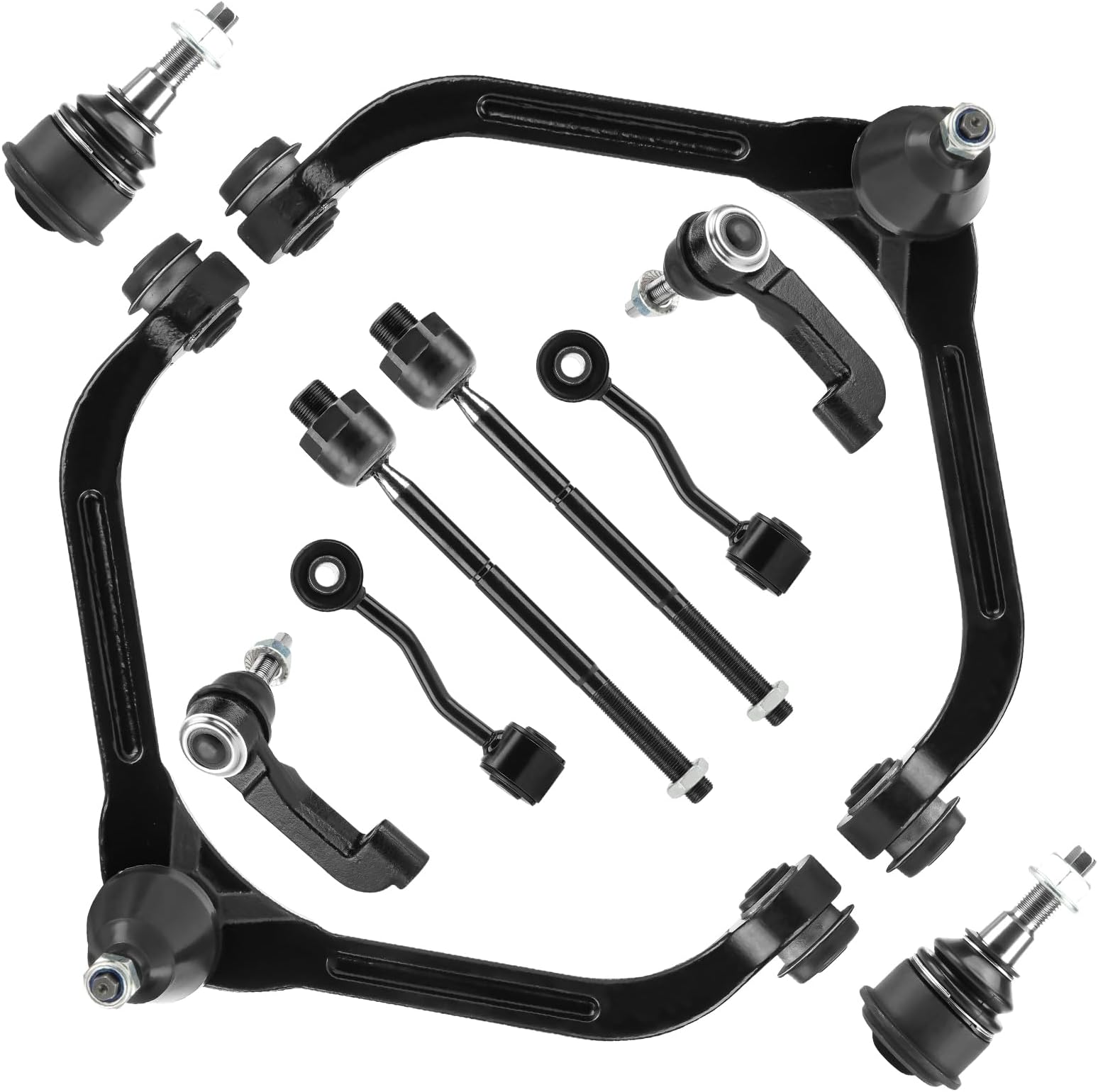 Amazon.com: Front Upper Control Arms w/Ball Joints for Jeep Liberty ...