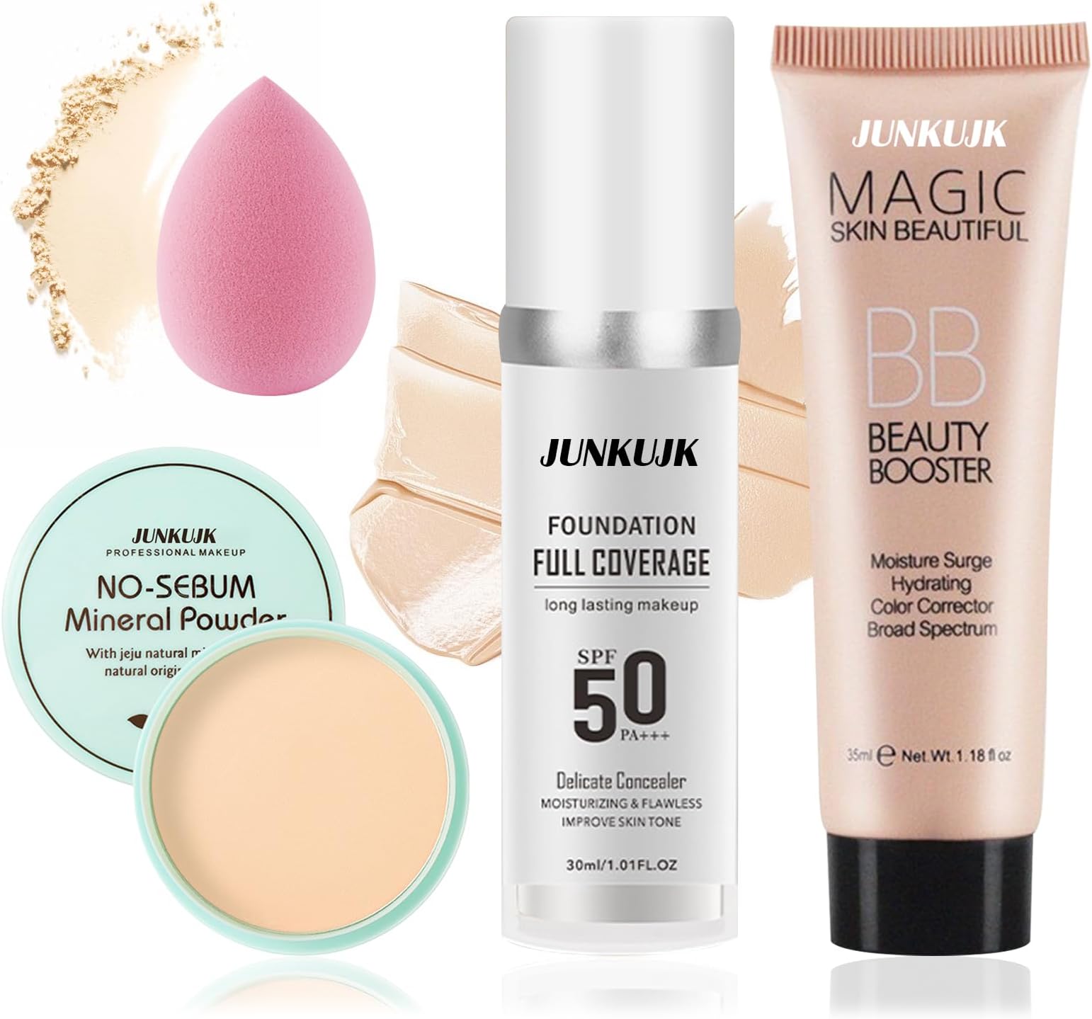 Amazon.com : TLM Colour Changing Liquid Foundation Hides Wrinkles ...