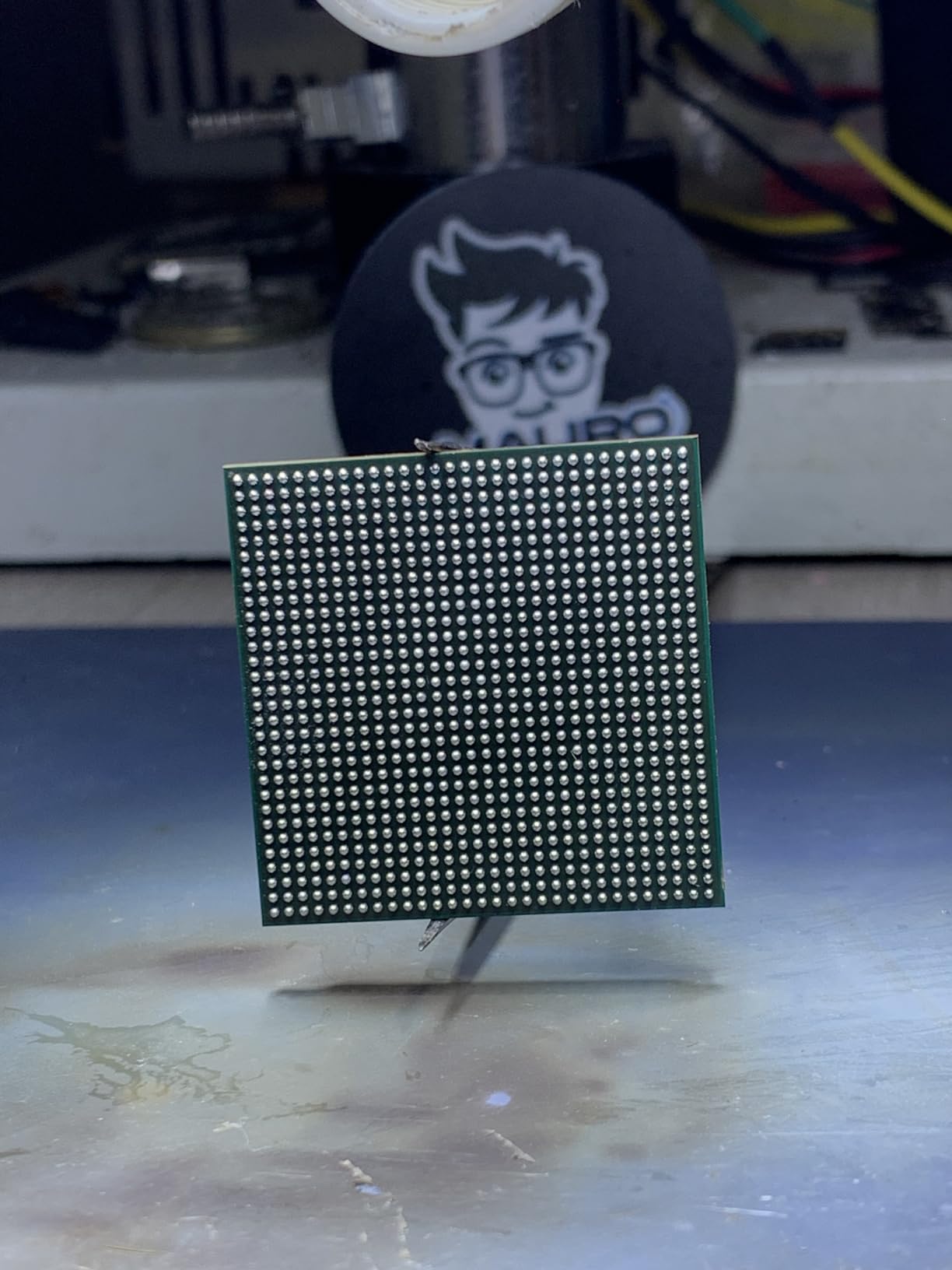 BGA Rework Net,130pcs BGA Universal Reballing Rework Net Stencils Steel ...