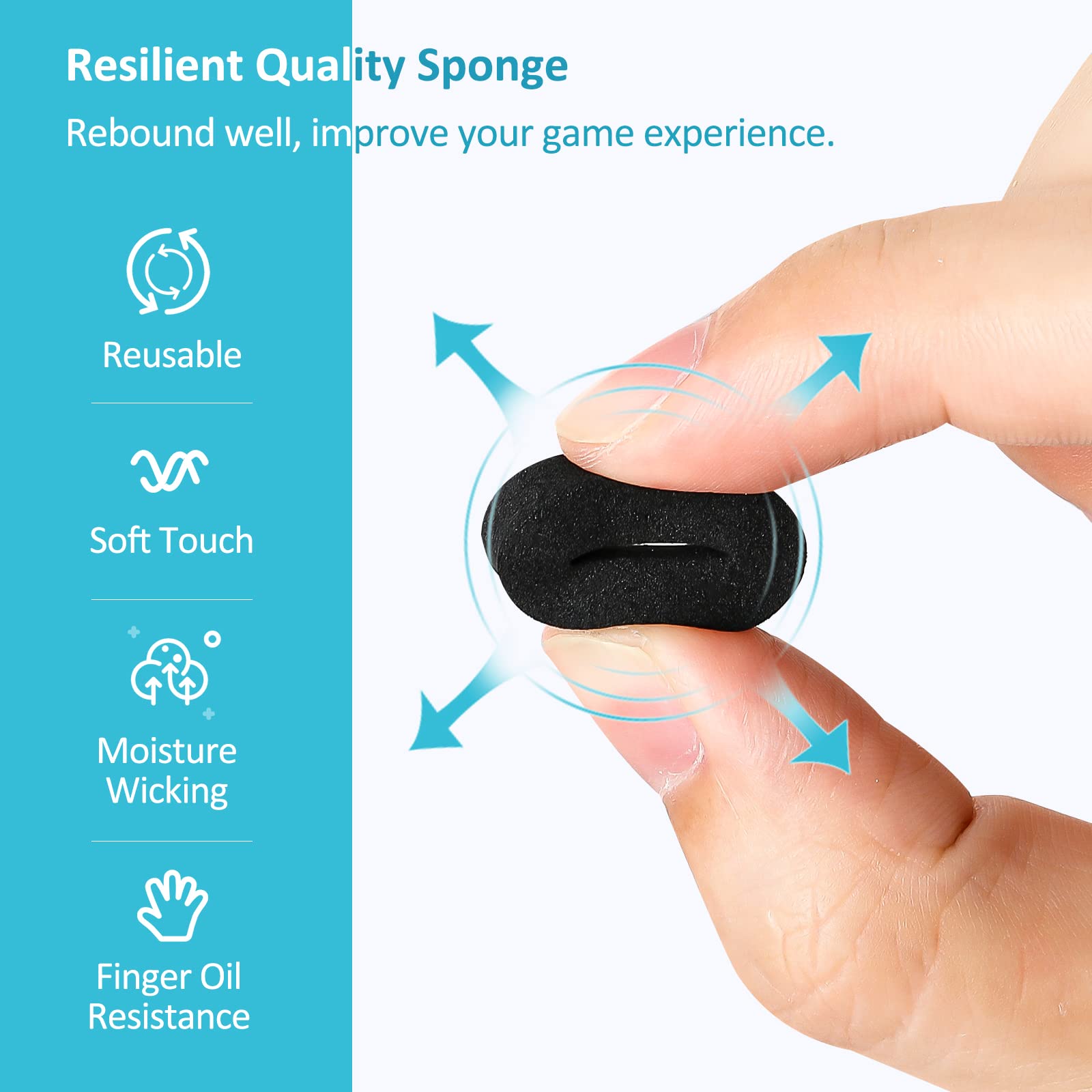 Snapklik.com : MoKo 18 Pcs Precision Rings Aim Assist Rings Motion ...