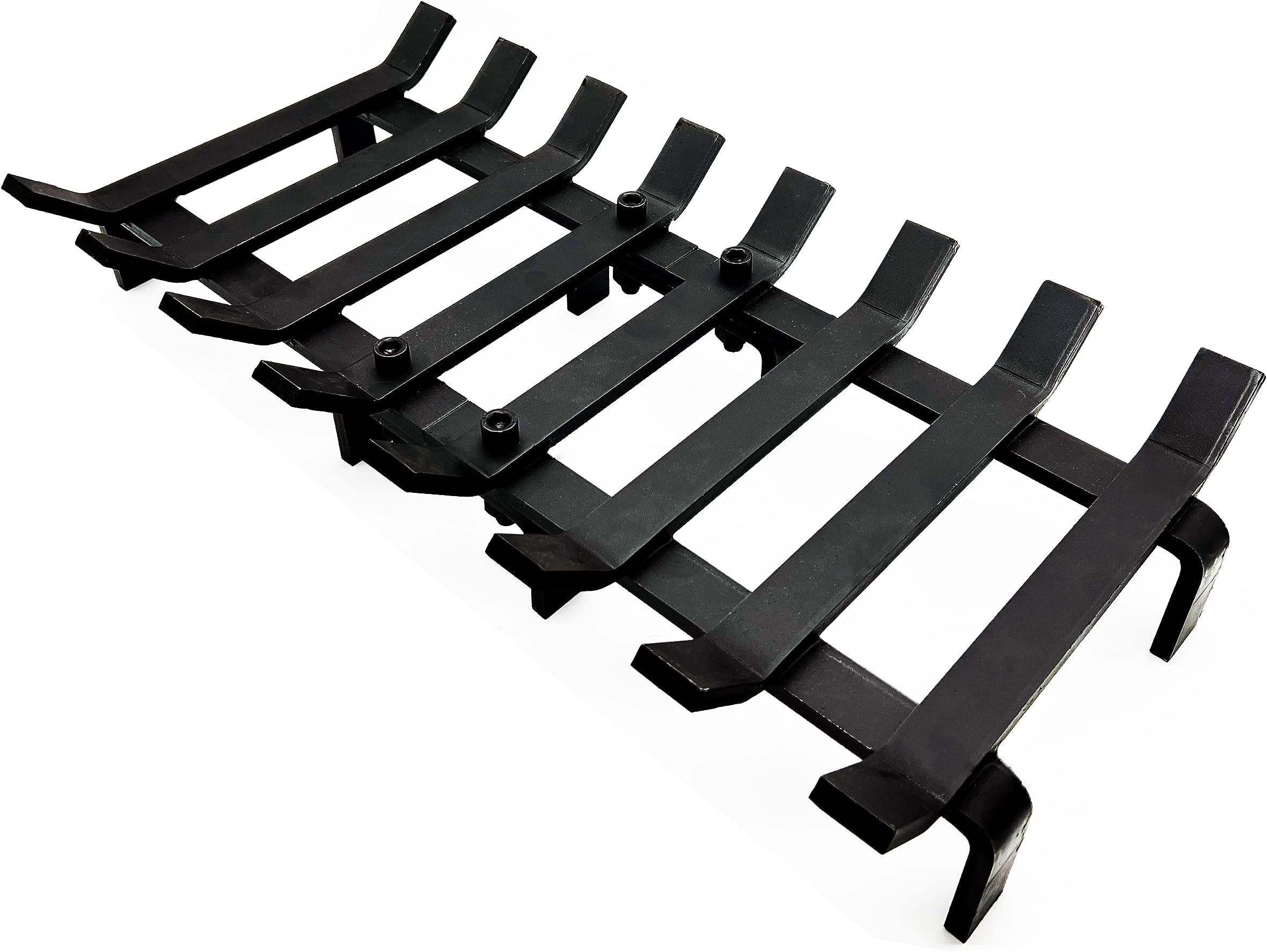 Amazon.com: Hi Flame Fireplace Log Grate Heavy Duty Solid Steel Grate ...