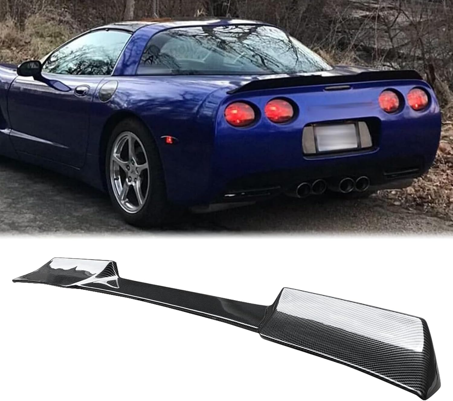 Amazon.com: CHIESMA for C5 Corvette Rear Spoiler Fit for 1997-2004 ...