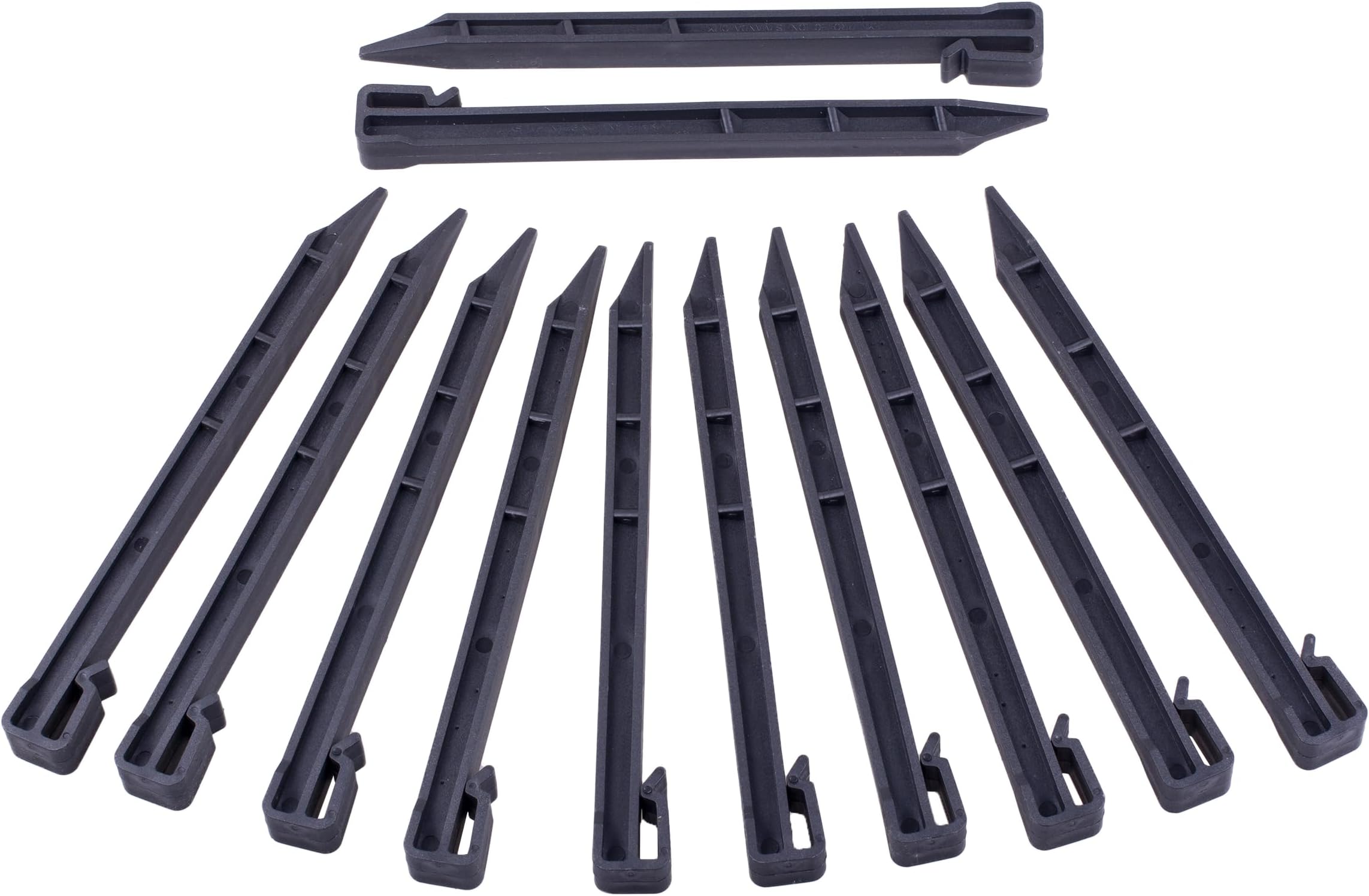 Amazon.com : MOUYAT 100 PCS 8 Inch Plastic Spiral Landscape Anchoring ...