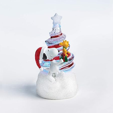 Amazon.com: Peanuts Santa Snoopy Tree Topper : Home & Kitchen