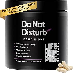 Amazon.com: Life Happns Do Not Disturb Sleep Aid for Adults Natural ...