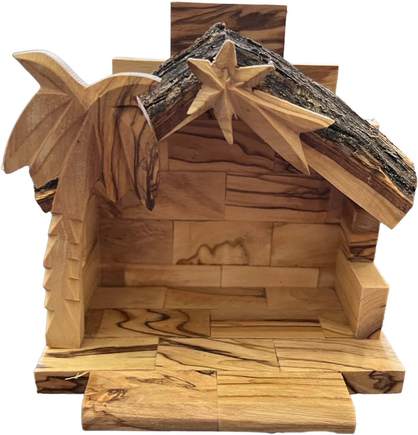 Amazon.com: Village Nativity Stable Creche, 5 inch Heirloom Collection ...
