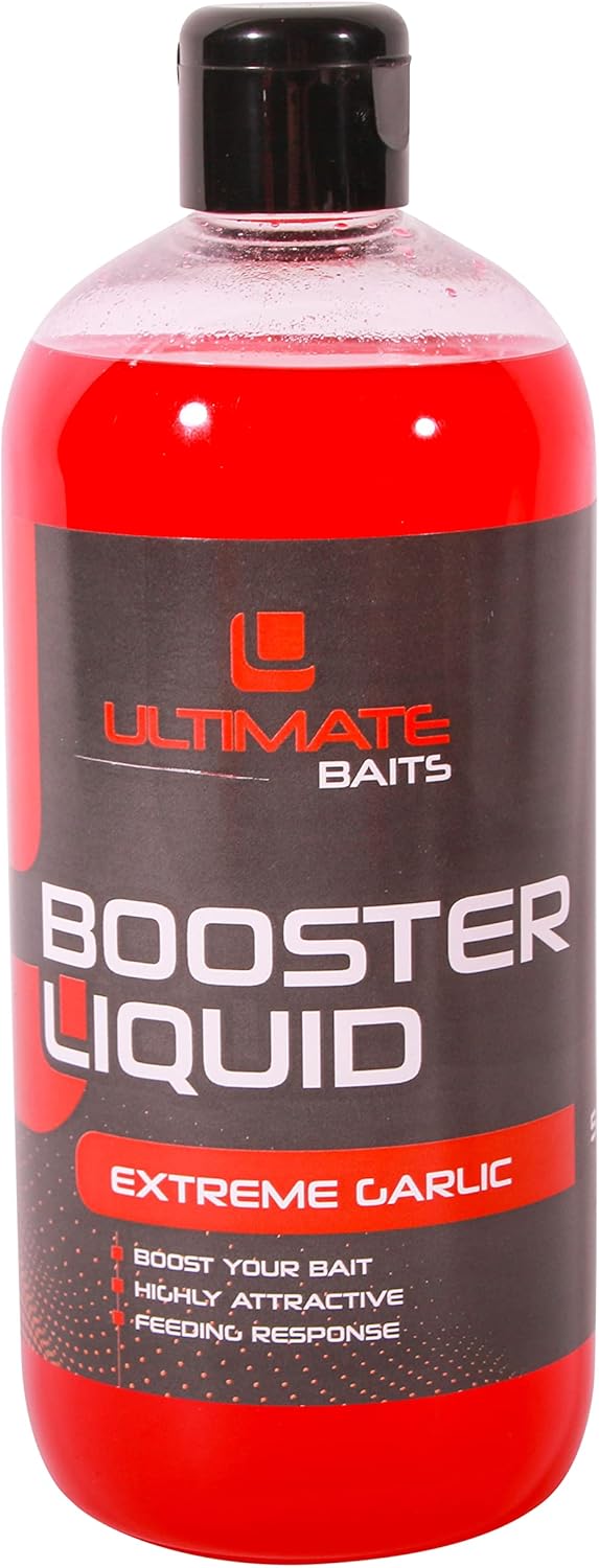 Ultimate Baits Booster Liquid 500ml - Extreme Garlic - Boilie Flavour ...
