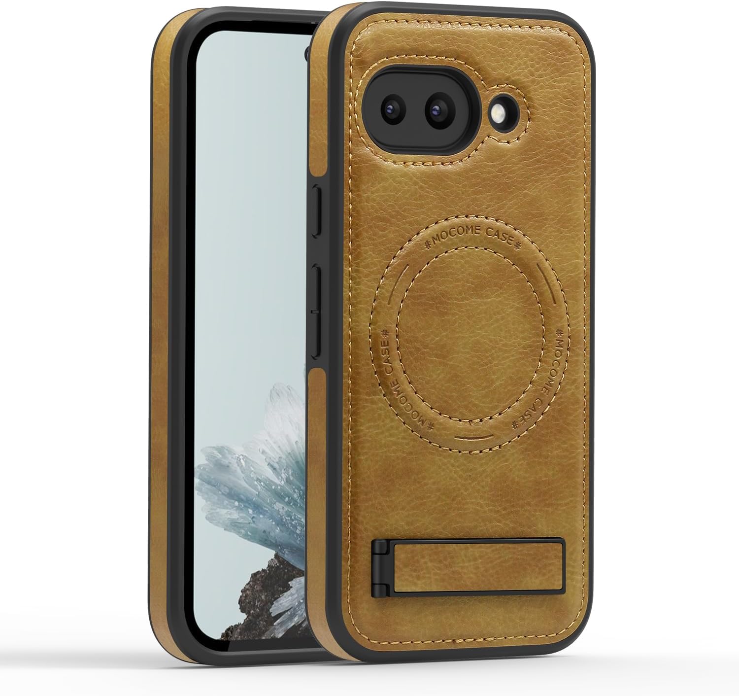 Amazon.com: Lunivop for Google Pixel 9a Case PU Leather [Compatible ...