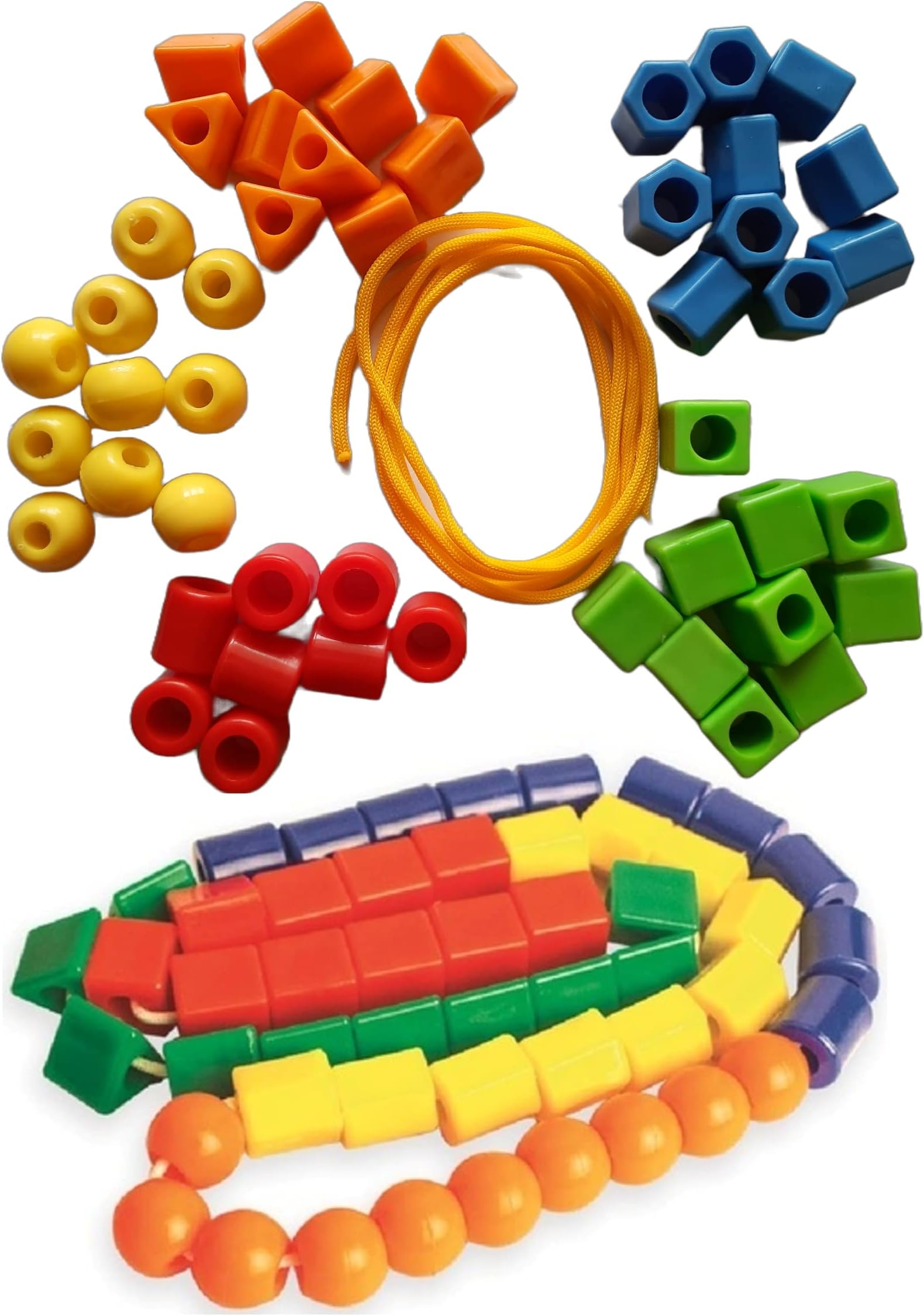 Buy SARTHAM Counting Beads, Counting Toys for Kids, Age 3+ (Multicolour ...