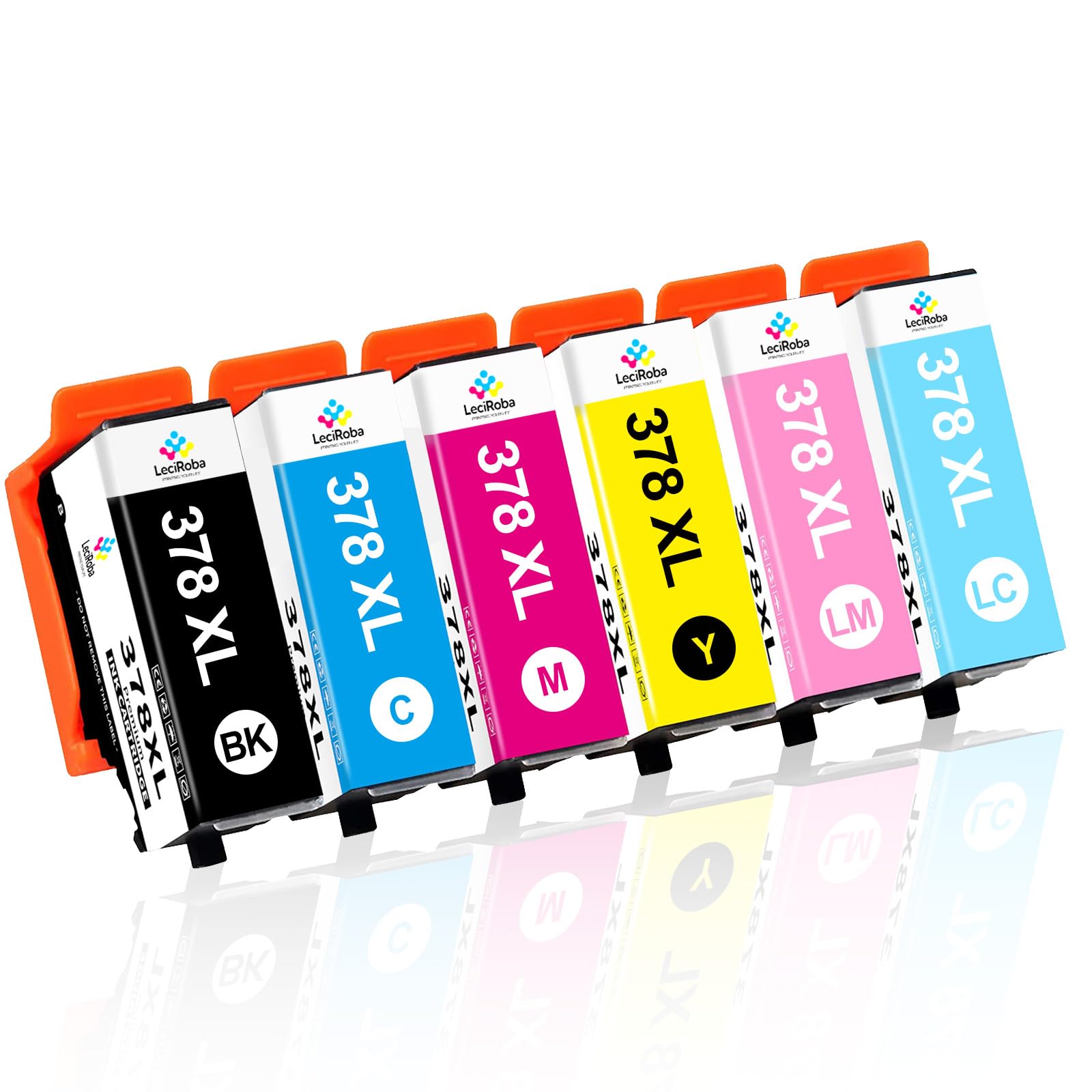LeciRoba 378XL Ink Cartridge for Epson 378 378xl ink cartridges for ...