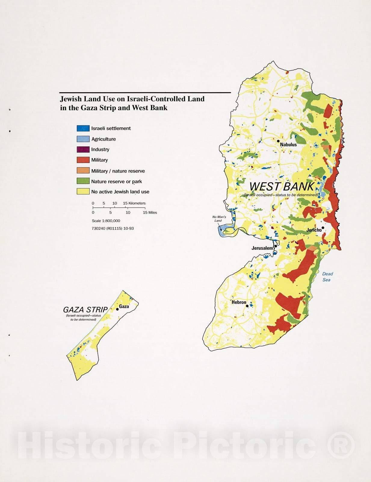 West Bank Barrier Map
