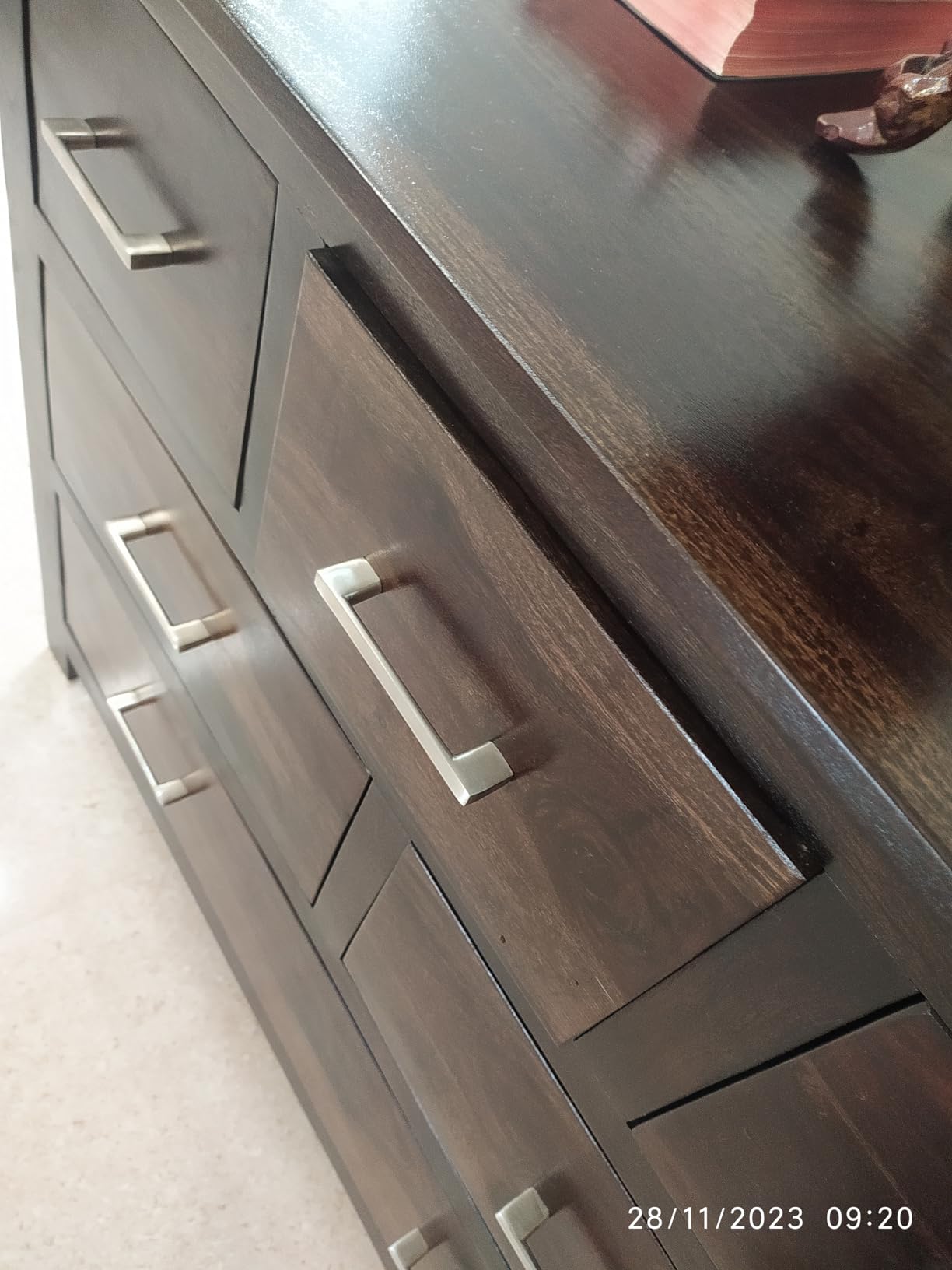 Gateway Furniture Solid Sheesham Wood Chest Of Drawers For Bedroom And ...