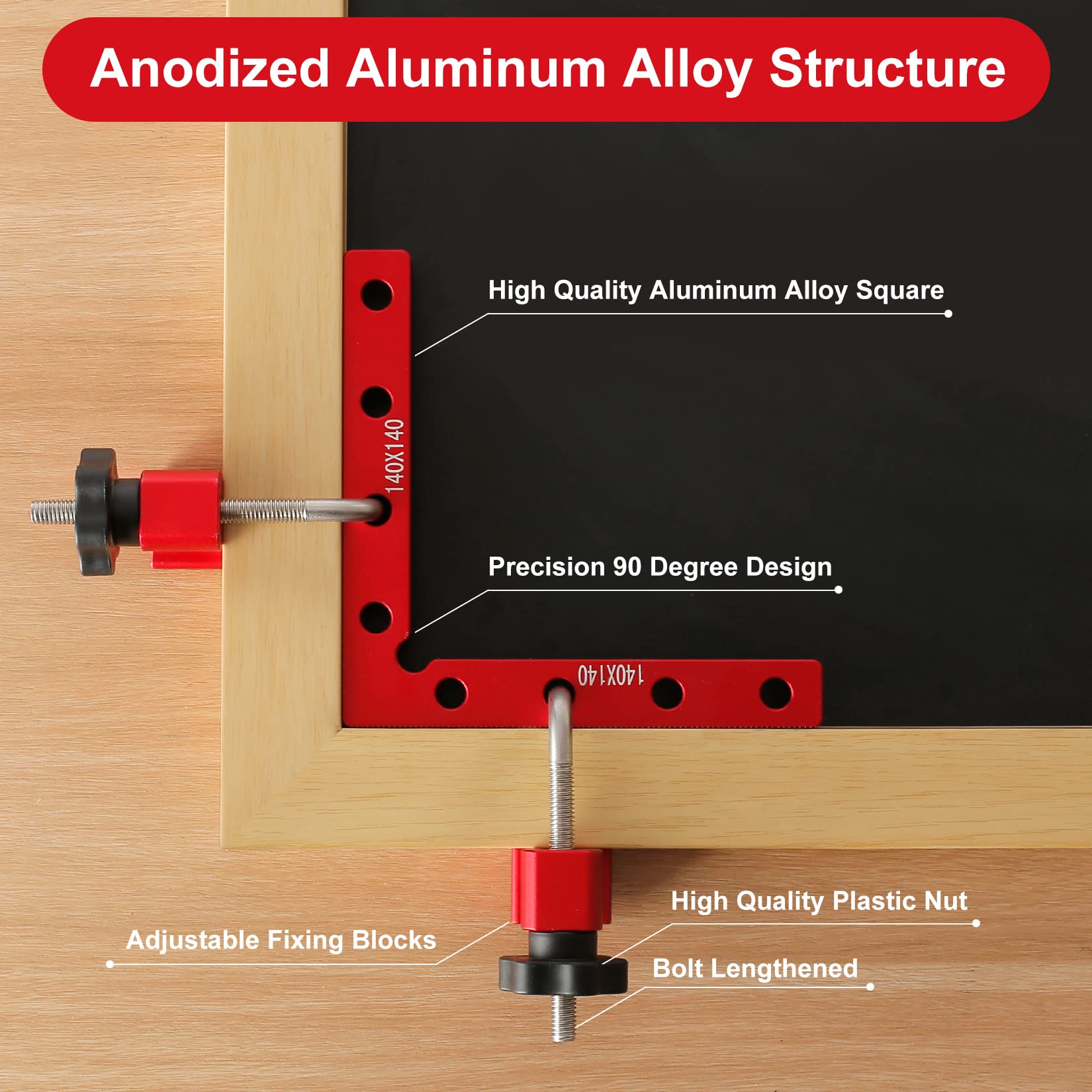 Snapklik.com : Nefish 90 Degree Corner Clamps For Woodworking, Right ...