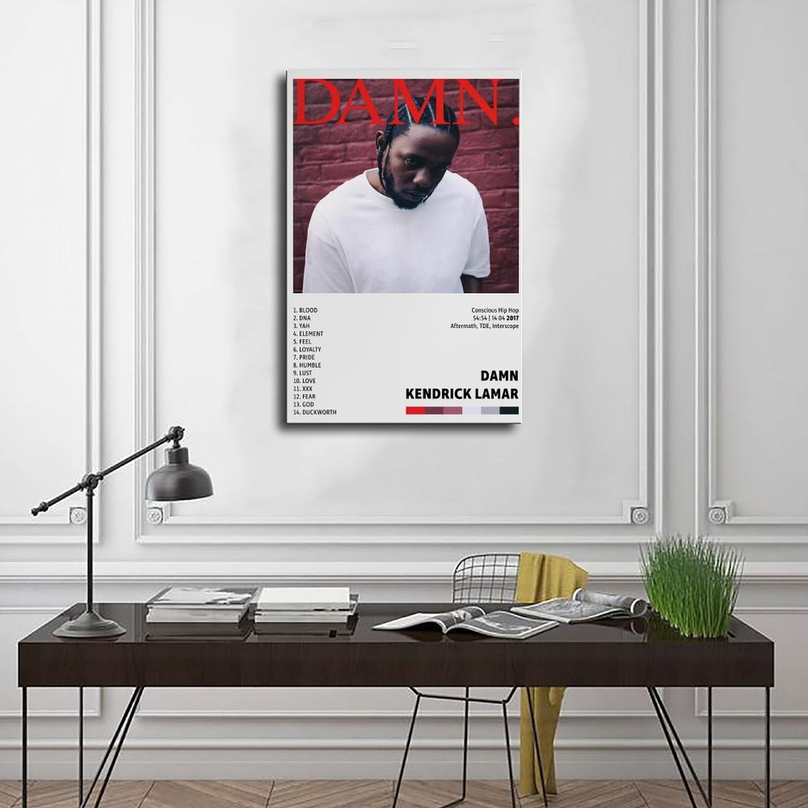 Kendrick Lamar Damn Album Cover Art Kendrick Lamar DAMN. Album Cover'