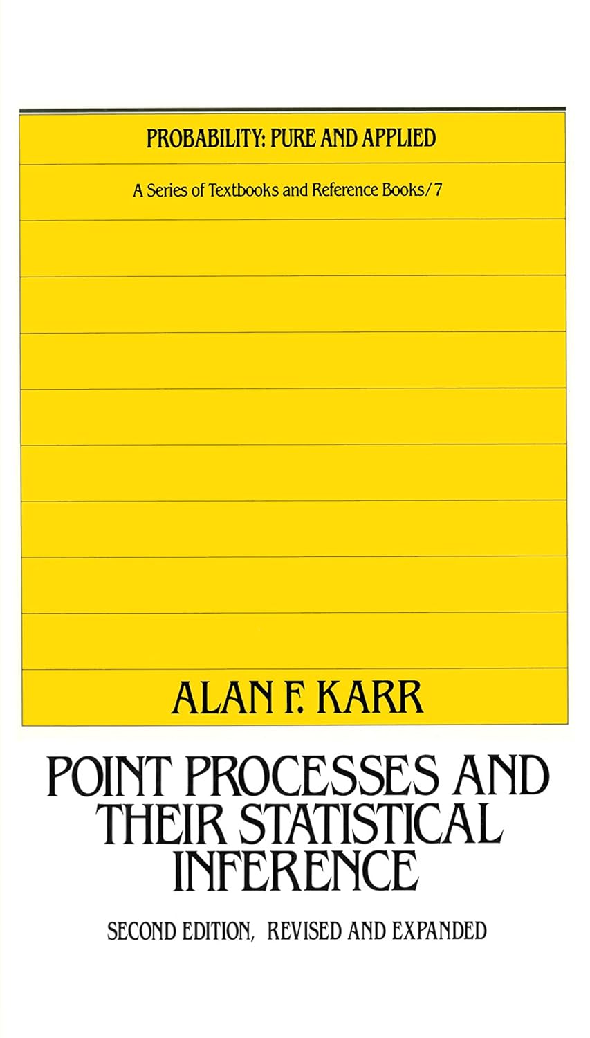Amazon.com: Point Processes and Their Statistical Inference: Revised ...