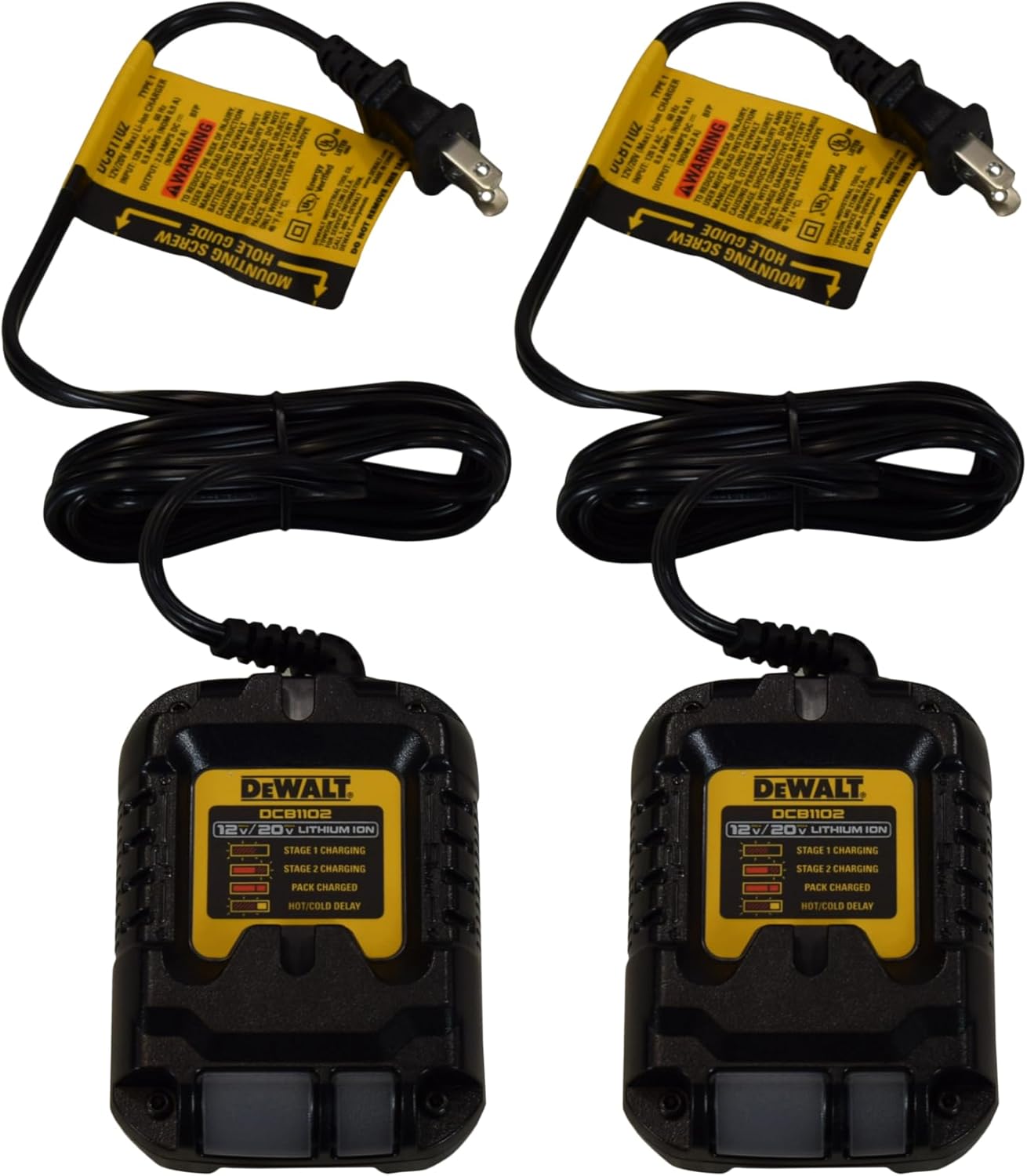 Amazon.com: Dewalt DCB1102 12/20V Max Lithium-Ion 2 Amp Multi-Voltage ...