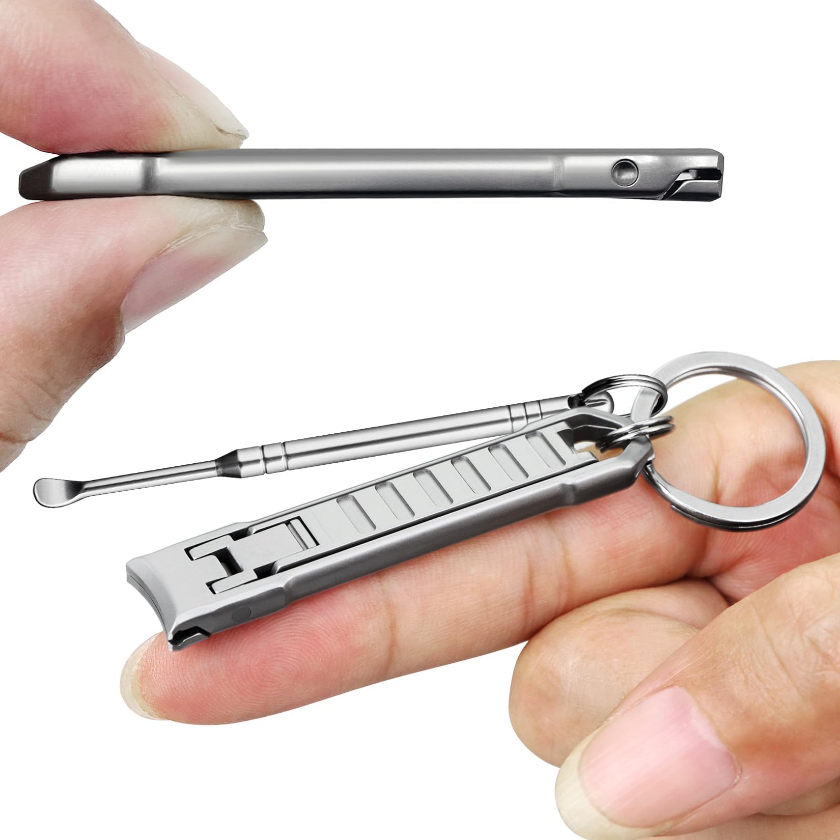 Amazon.com : MR.GREEN Innovative Folding Nail Clippers Collapsible Nail ...