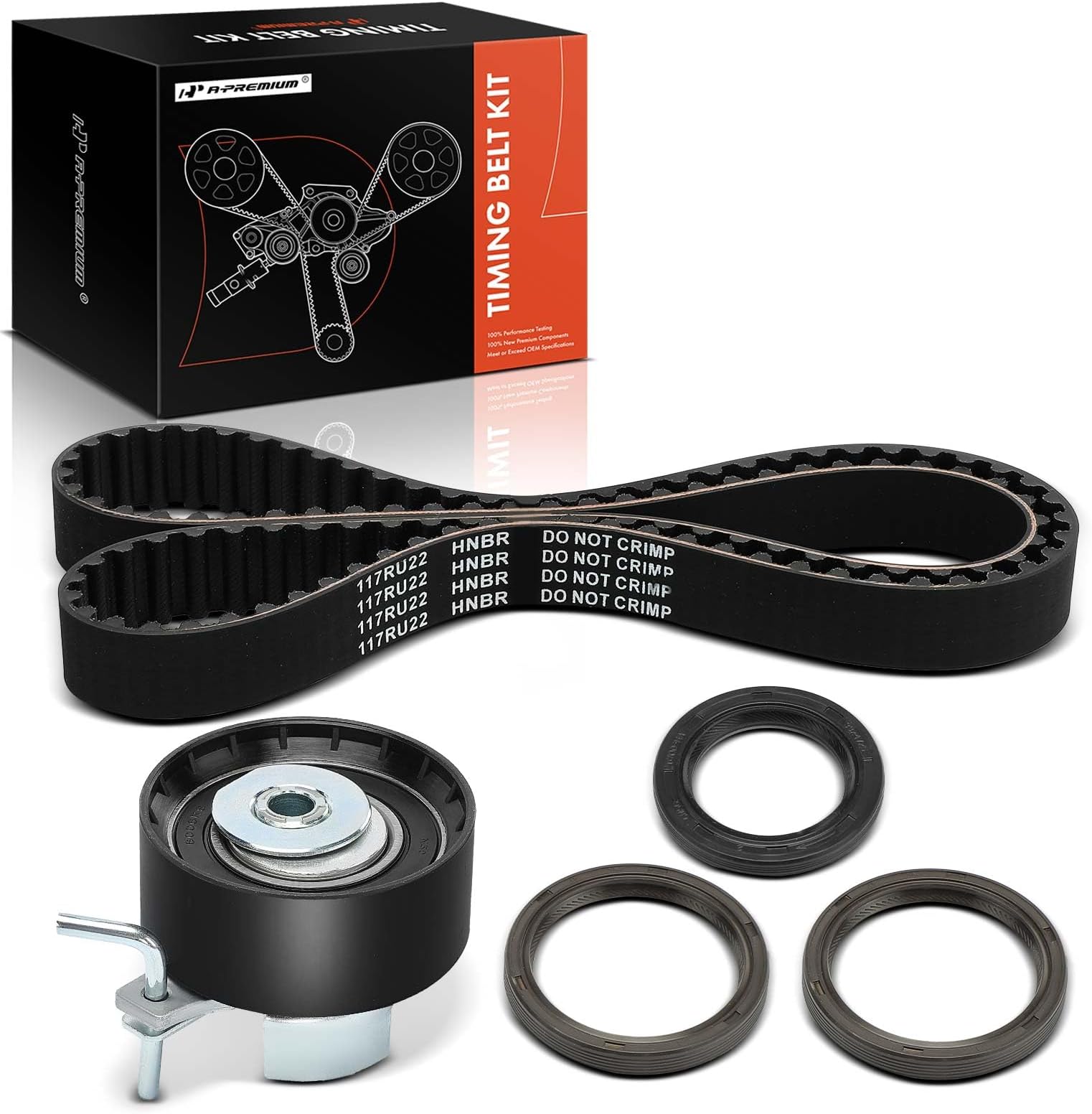 Amazon.com: A-Premium Engine Timing Belt Kit with Tensioner & Seal ...