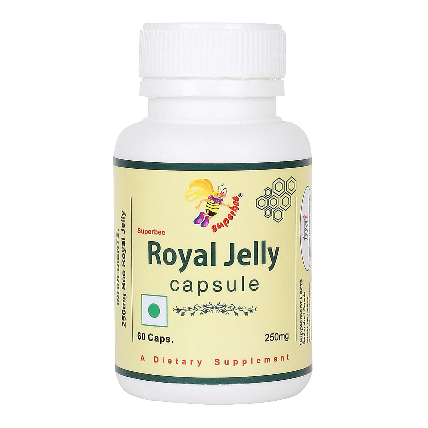 Superbee Royal Jelly Capsules 250mg | Immunity & Skin Health Supplement ...