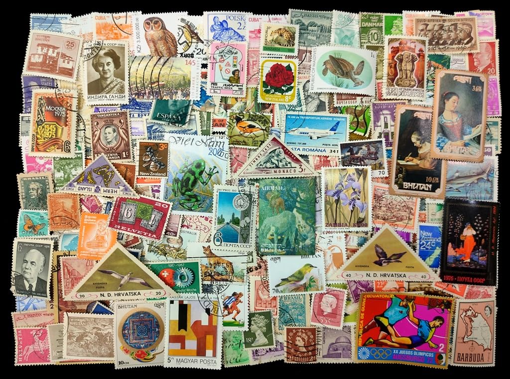 Buy Stampex Isc Worldwide 300 All Different Stamps, Large & Small Whole ...