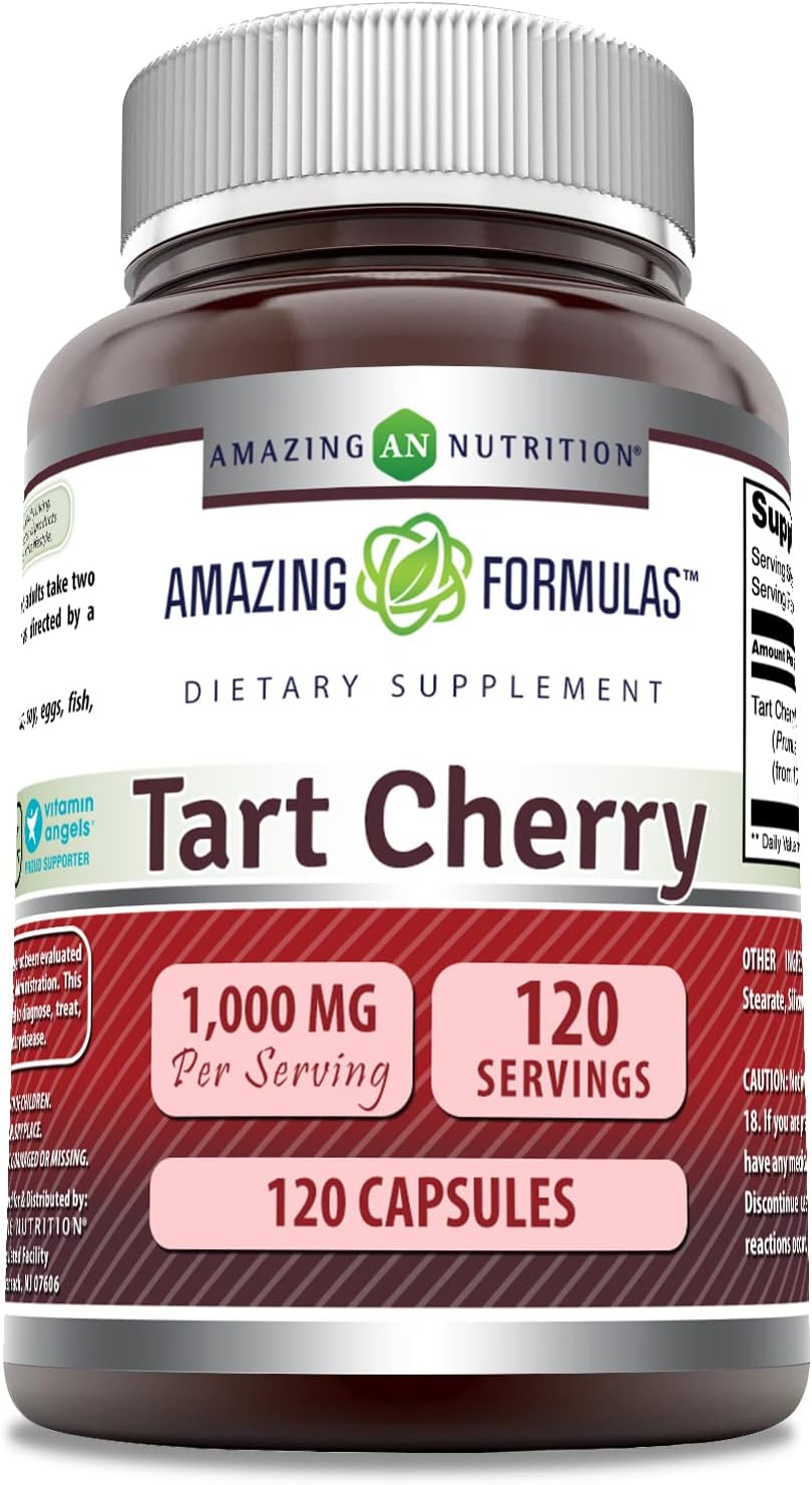 Amazon.com: Hippie Farms Tart Cherry Capsules Grown in USA - Lumberjack ...