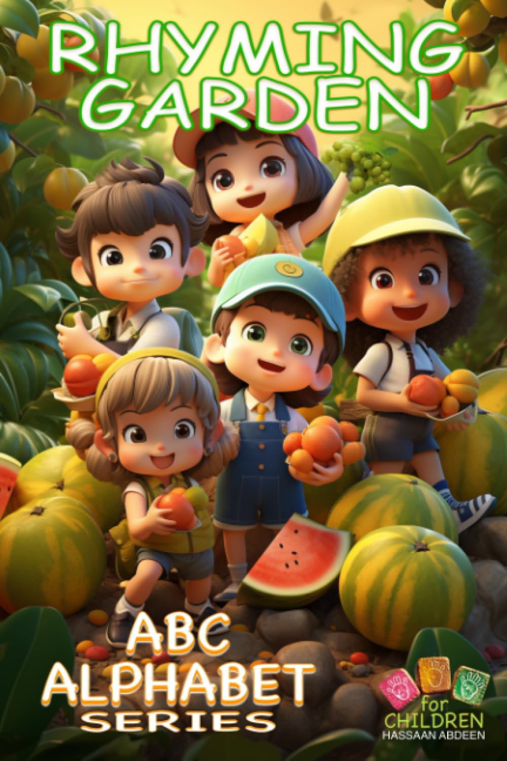 Amazon.com: Alphabet Garden: Alphabet illustrations book for ages 1-3 ...