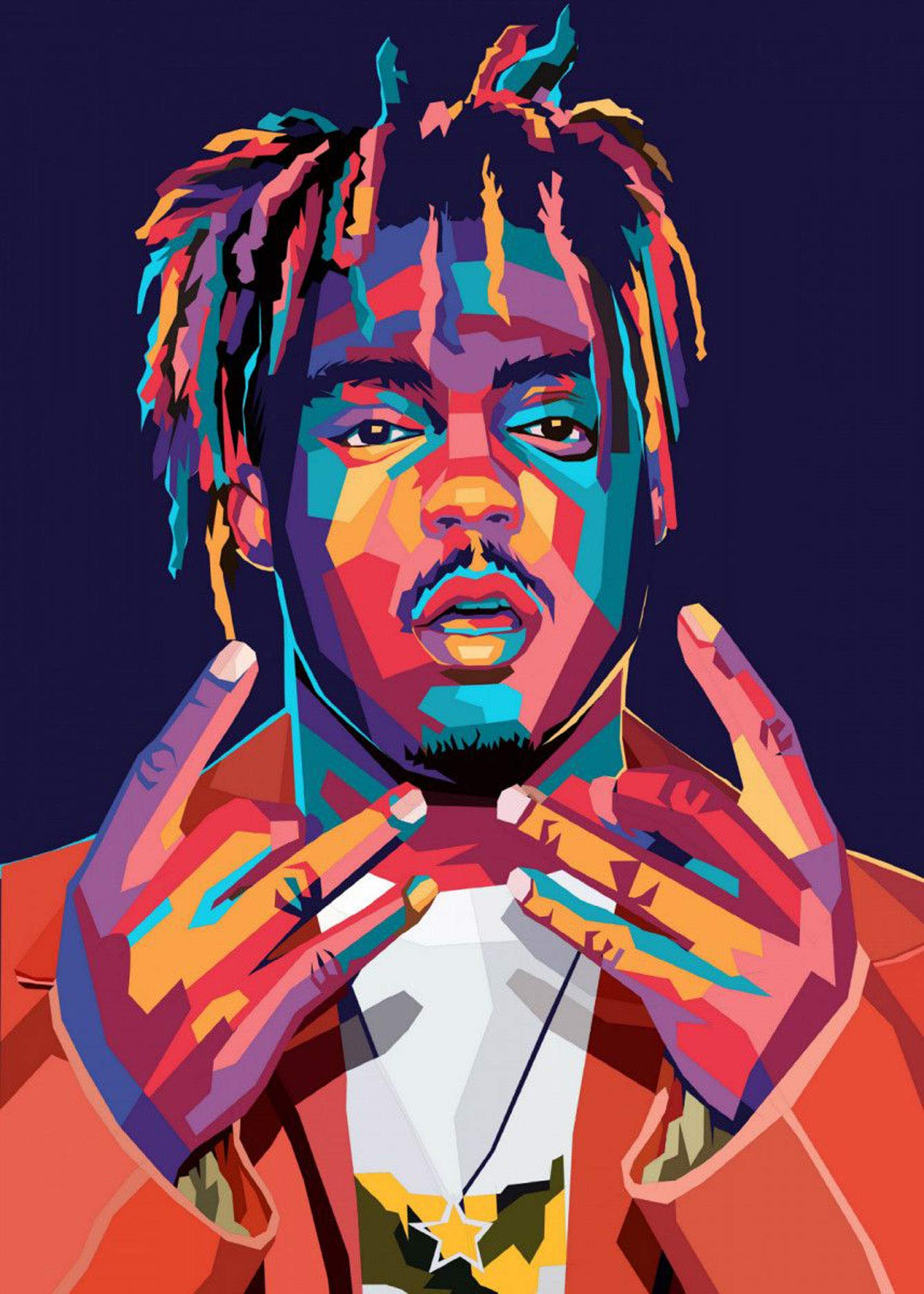 Buy Aka aka Juice World Rapper Art 12"x18" inches Online at desertcartINDIA