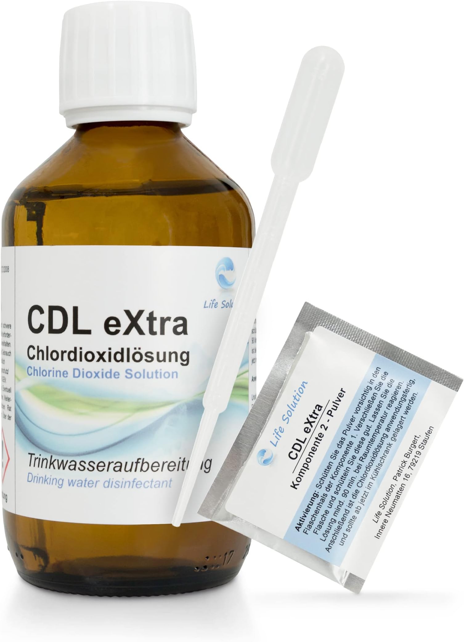 Life Solution - CDL eXtra - Chlordioxid Lösung 0,3% - CDs - extra Lange ...