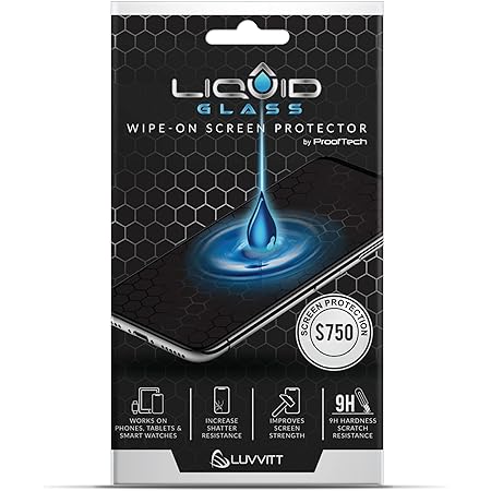 Amazon.com: LIQUID GLASS Screen Protector Wipe On Scratch and Shatter ...