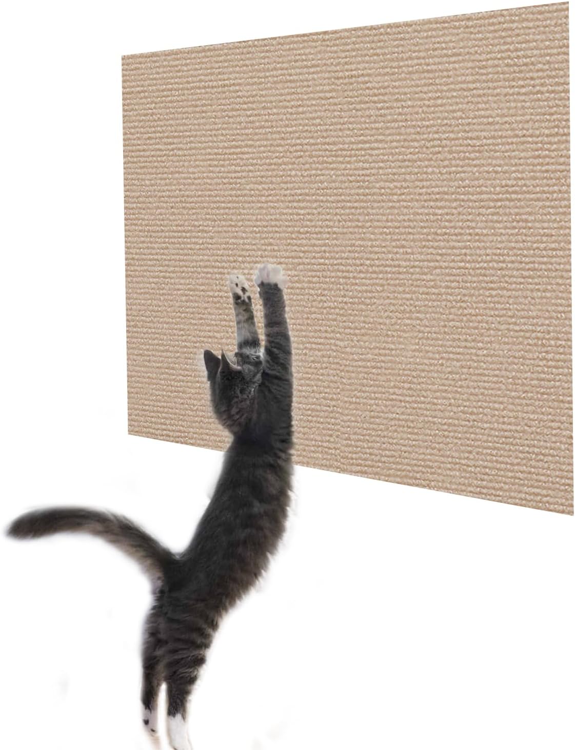 Amazon.com : Cat Scratch Mat 11.8" x 11.8" Self-Adhesive Cat Carpet ...