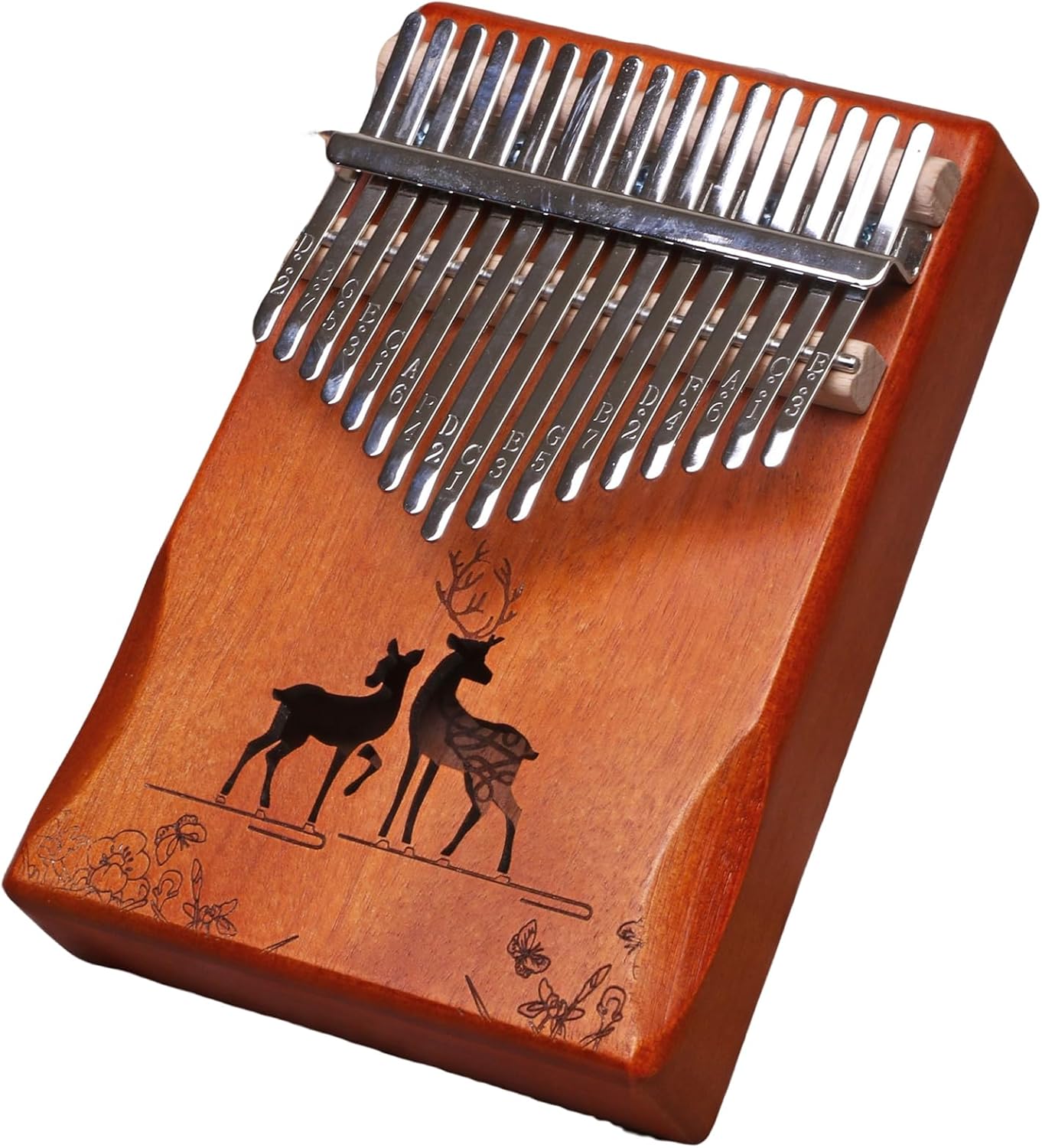 Amazon.com: Kalimba Thumb Piano 21Keys Kit Professional Tuned Calimba ...