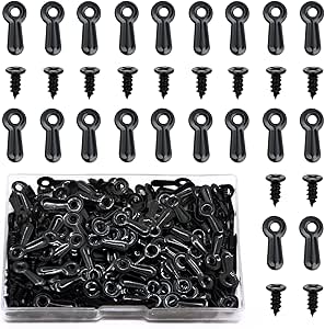 200 PCS Picture Frame Turn Button Fasteners Set with 200 PCS Screws ...