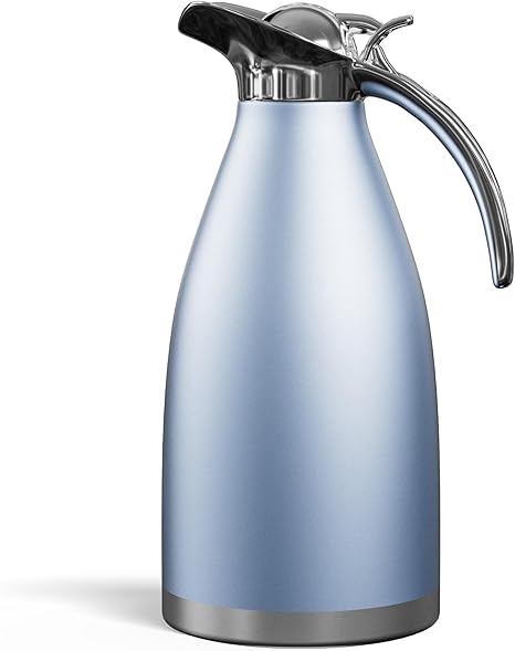 Amazon.com: Coffee Carafe 68oz/2L Insulated Stainless Steel Double ...