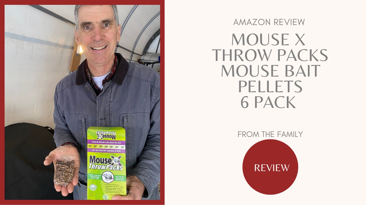 Watch Mouse X Throw Packs Bait Pellets for Mice Review on Amazon Live