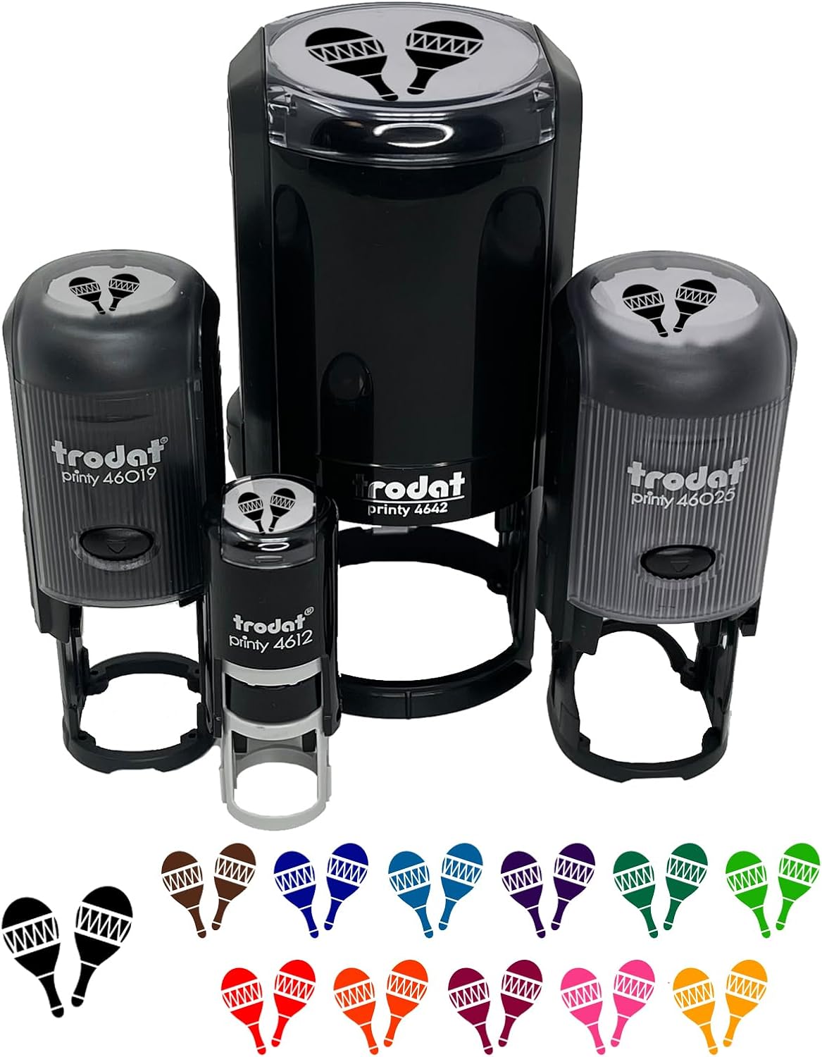 Amazon.com: Maracas Rumba Shaker Mardi Gras Latin Caribbean Musical ...