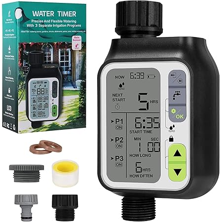 Amazon.com: Instapark PWT-07 Outdoor Waterproof Digital Programmable ...