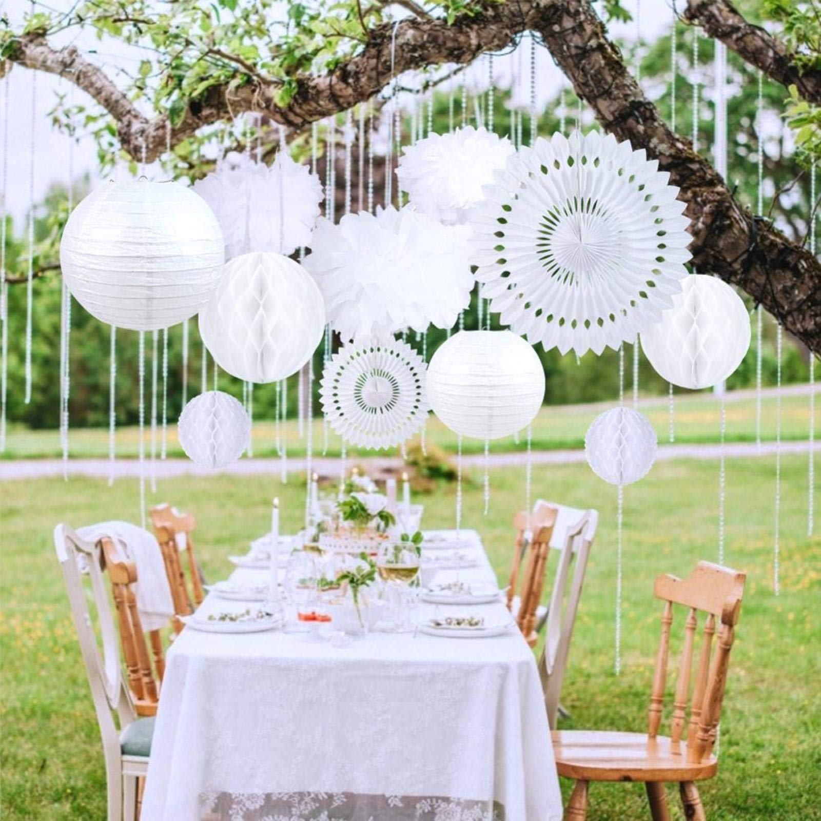 Elegant White Party Decoration Ideas Classic White Wedding Anniversary