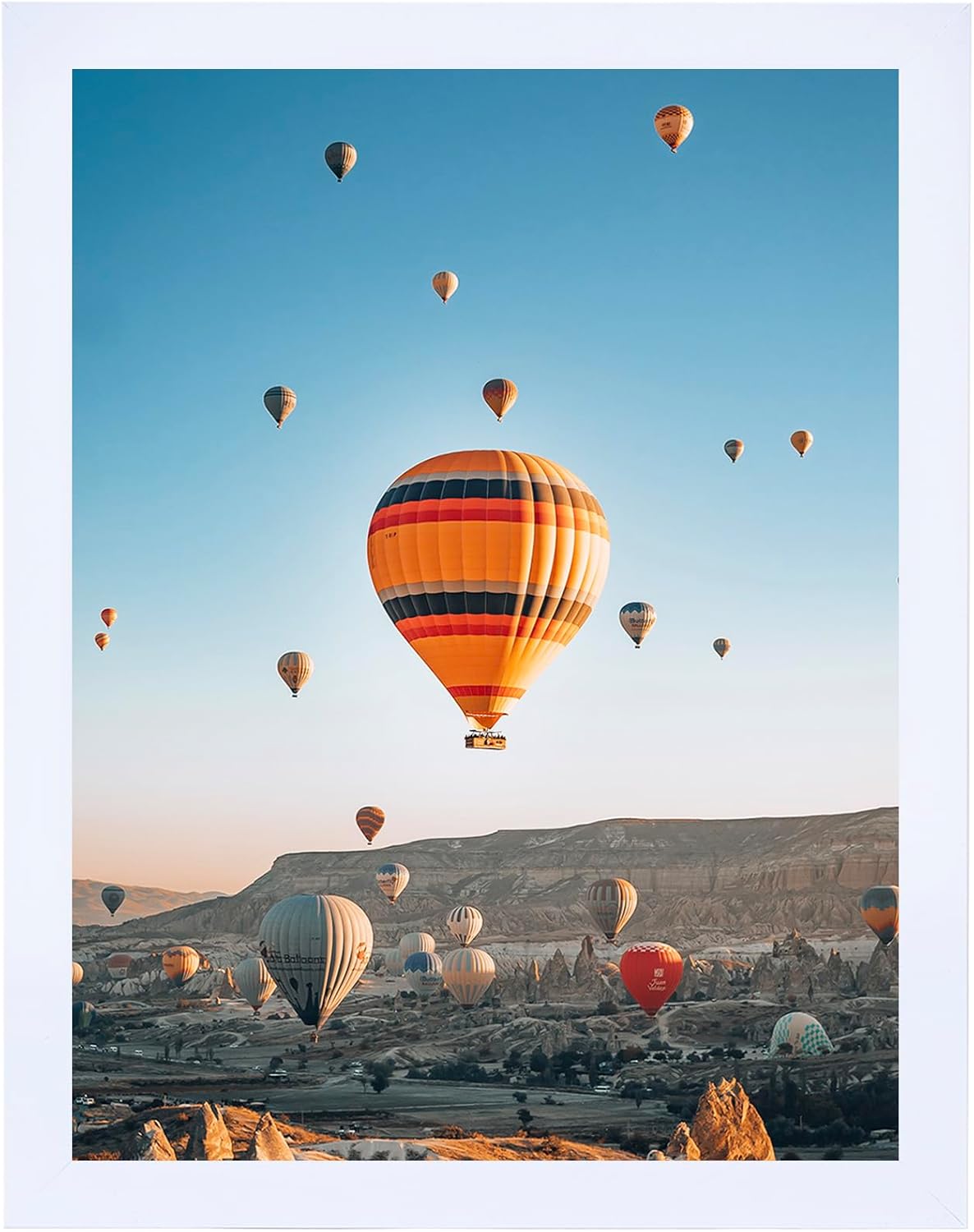 Amazon.com - JCJMY 7x11 Picture Frame White for Wall Hanging or ...