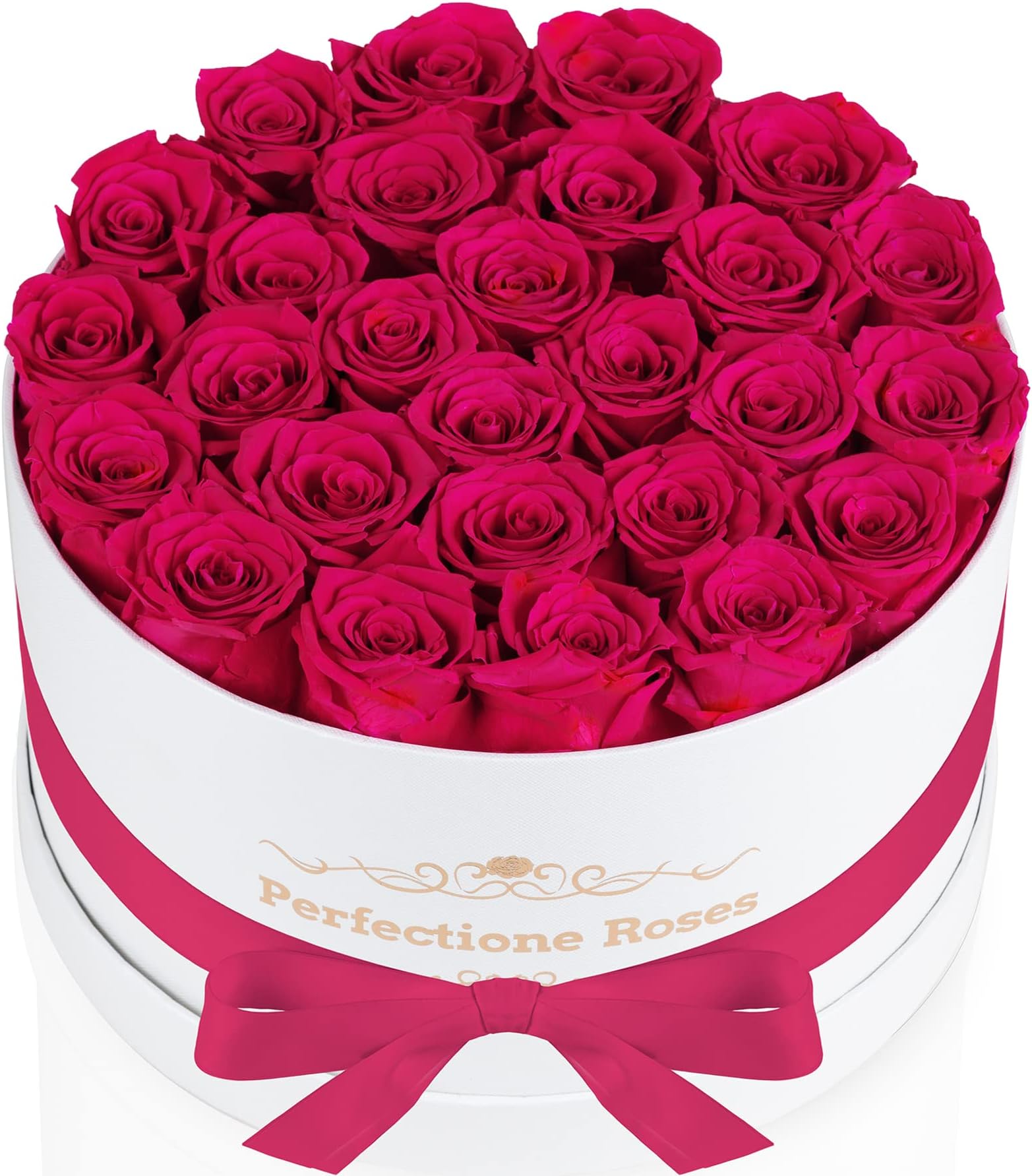 Amazon.com: Perfectione Roses Forever Real Roses in a Box, Preserved ...