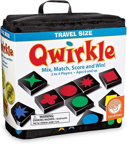 Amazon.com: MindWare Travel Qwirkle Board Game : Toys & Games