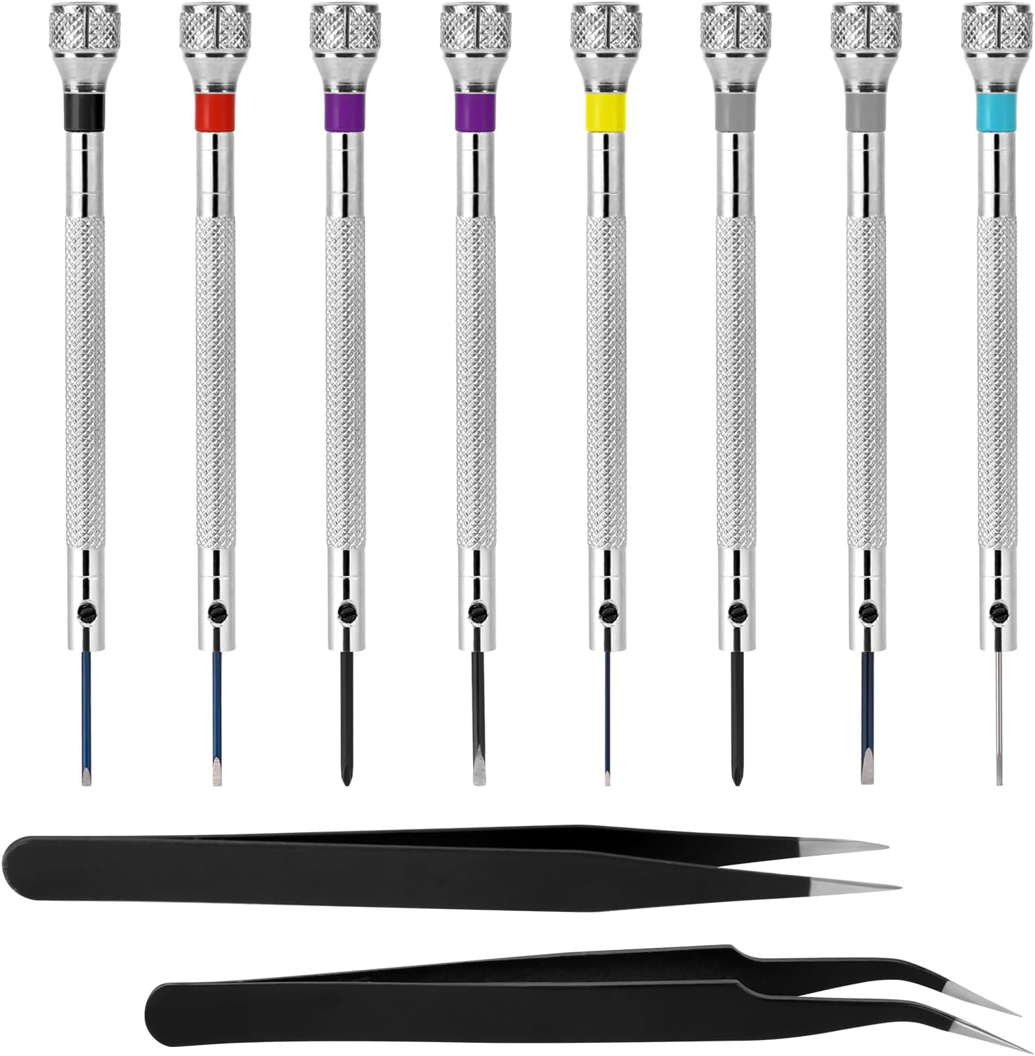 Amazon.com: 8PCS Professional Screwdriver Set - 0.6-1.6 mm Watch Repair ...