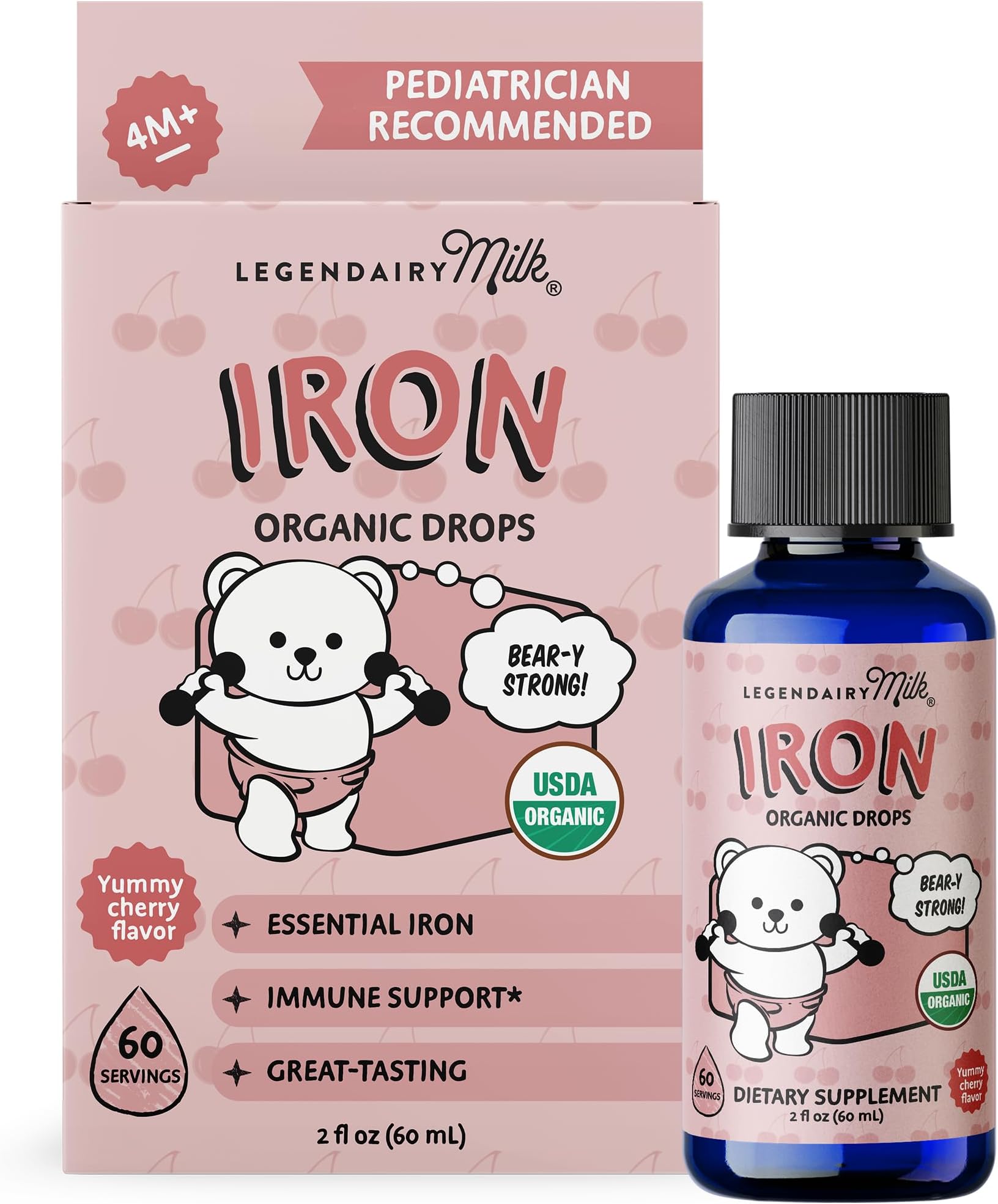 Amazon.com: Pediatric FE-Vite Drops | Liquid Iron Supplement | 50ml, 1. ...