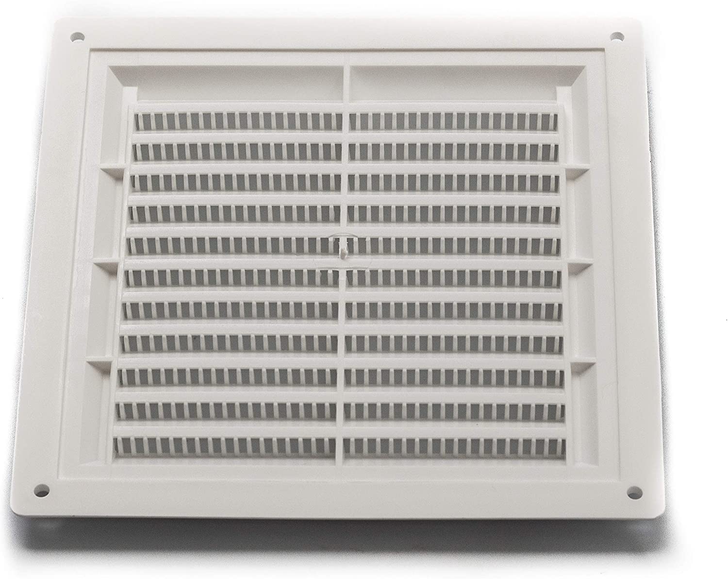 Vent Systems 4" x 4'' Inch White Pack of 5 Air Vent Cover Plastic Air ...