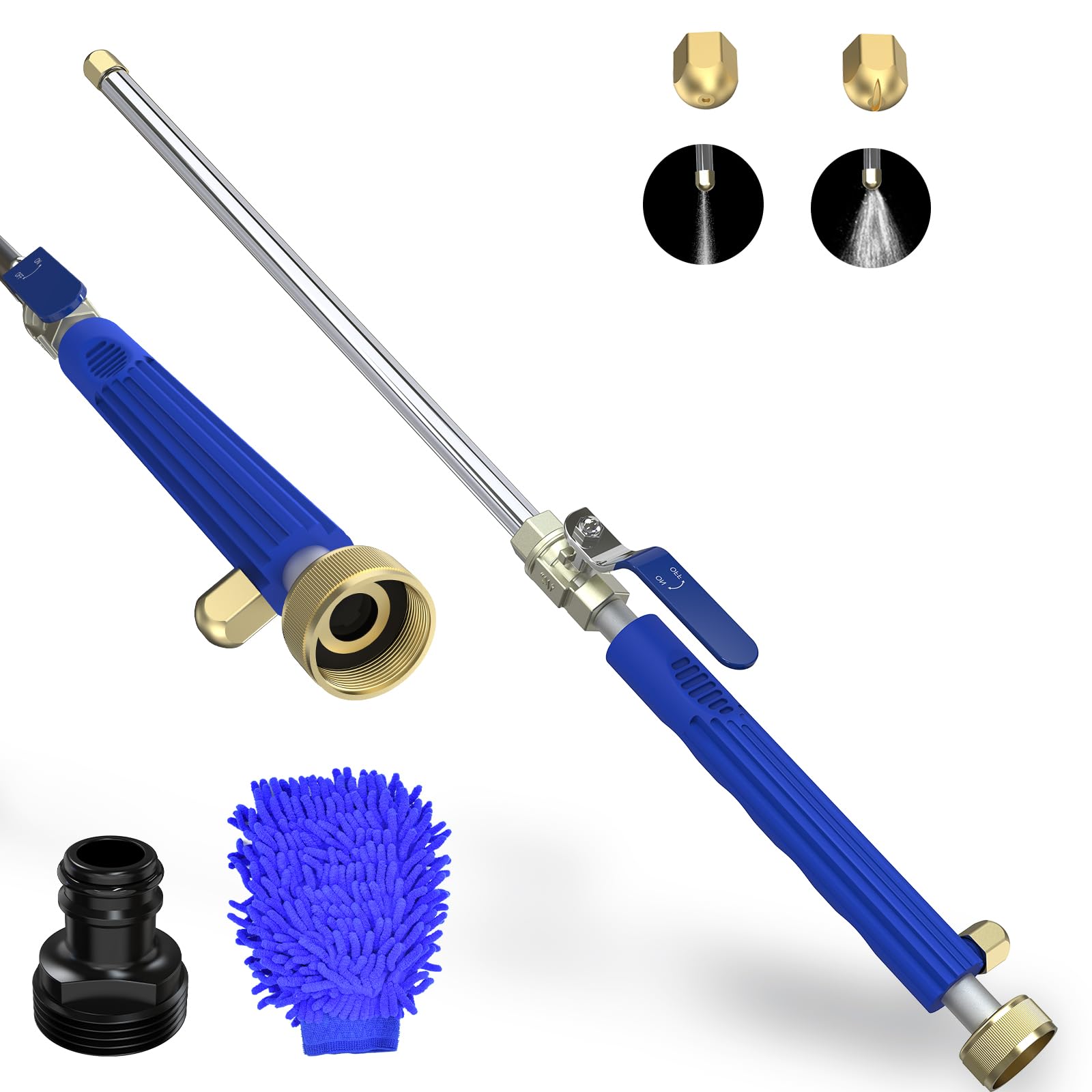 Snapklik.com : High Pressure Power Washer Wand, 18IN Hydro Jet Water ...
