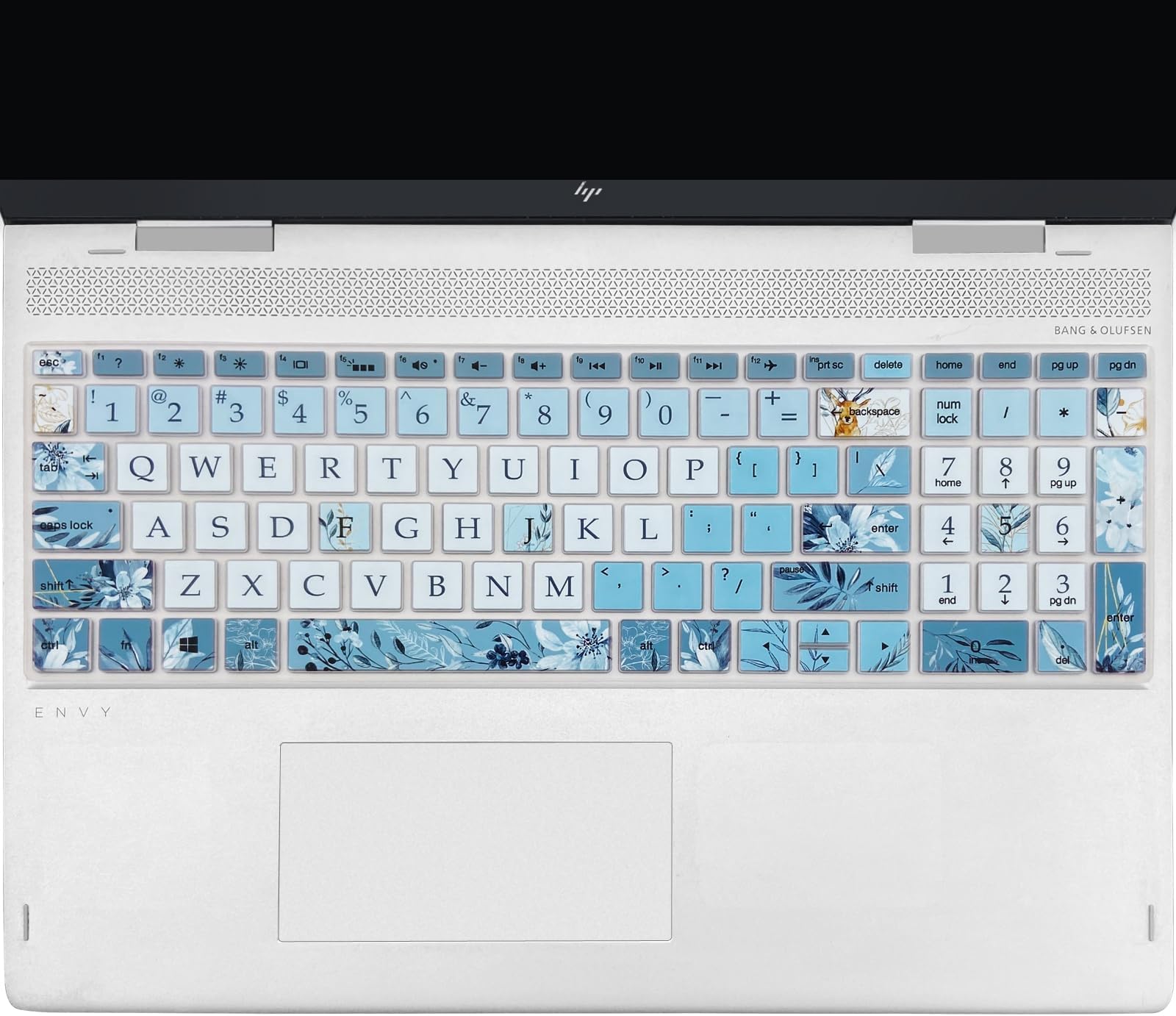 Amazon.com: Sanfulin Keyboard Cover for HP Envy x360 15m-bp/bq /2020 ...