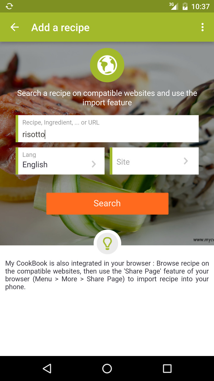 COOKmate - My personal recipe organizer:www.amazon.com:Appstore for Android