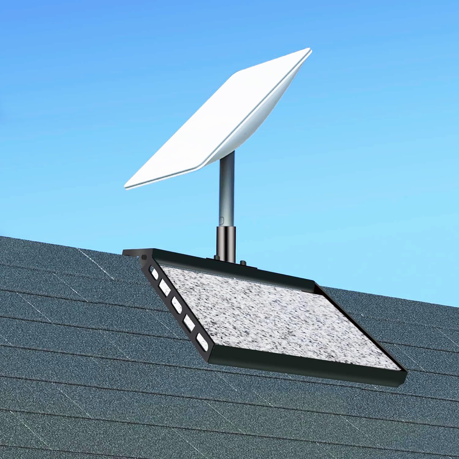 LUFECHO Adjustable Starlink Roof Ridge Mount Kit, Compatible with ...