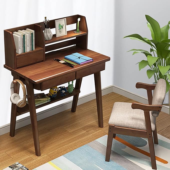 Amazon.com: Computer Desk for Small Spaces,Home Office Writing Desk ...