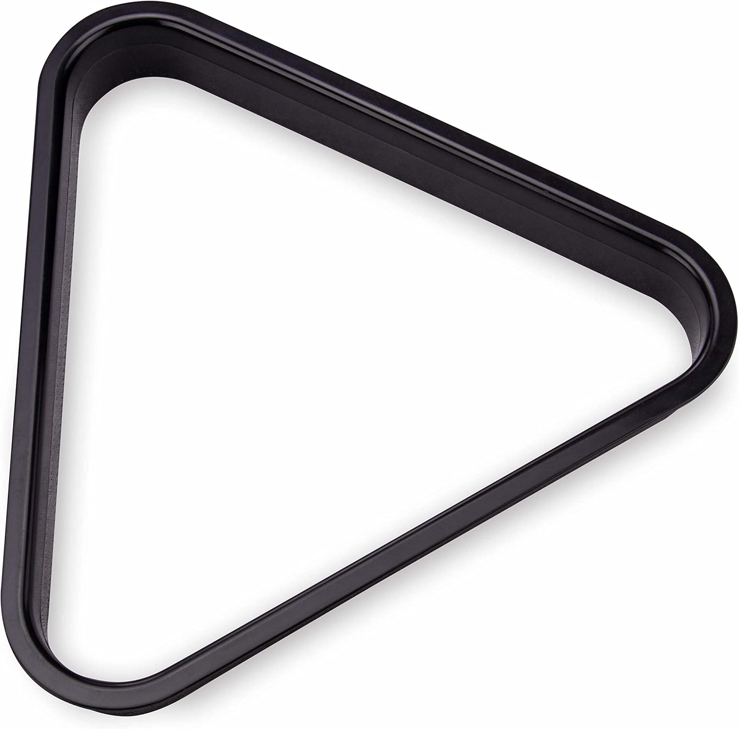 Amazon.com : Mini Triangle Pool Rack | Black Miniature Billiards ...